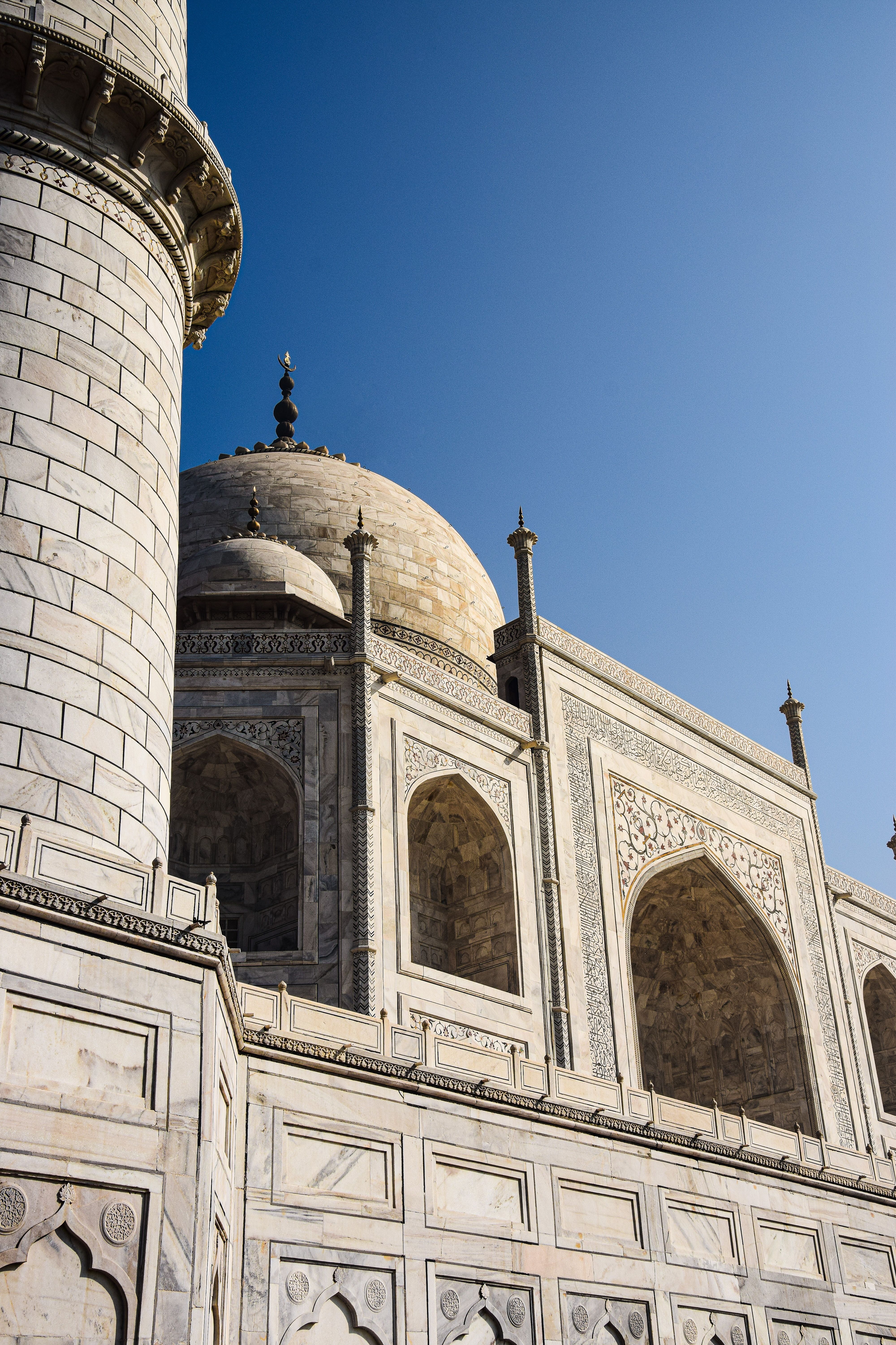 Traditional Stone Mosque on Sky Background · Free Stock Photo