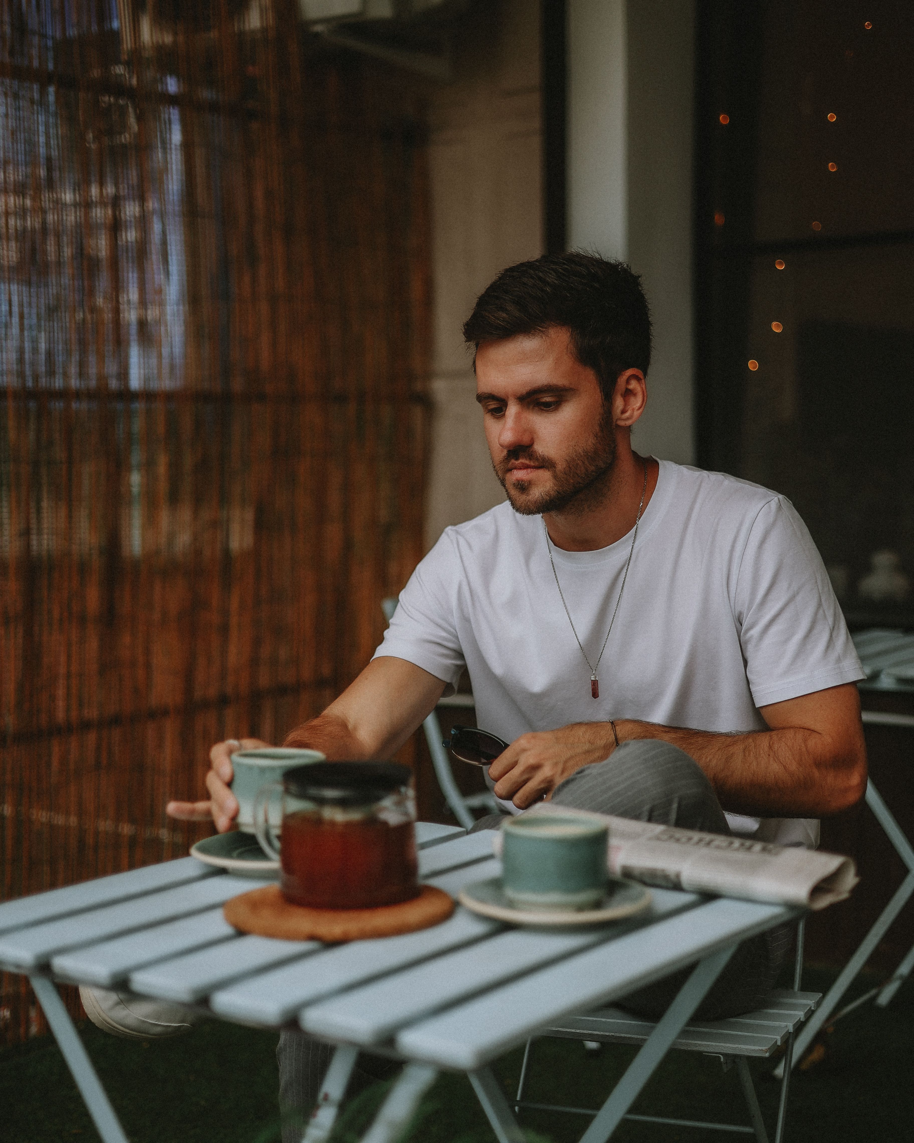 Foto de stock gratuita sobre barba, bebiendo, bigote, café, cafetería ...