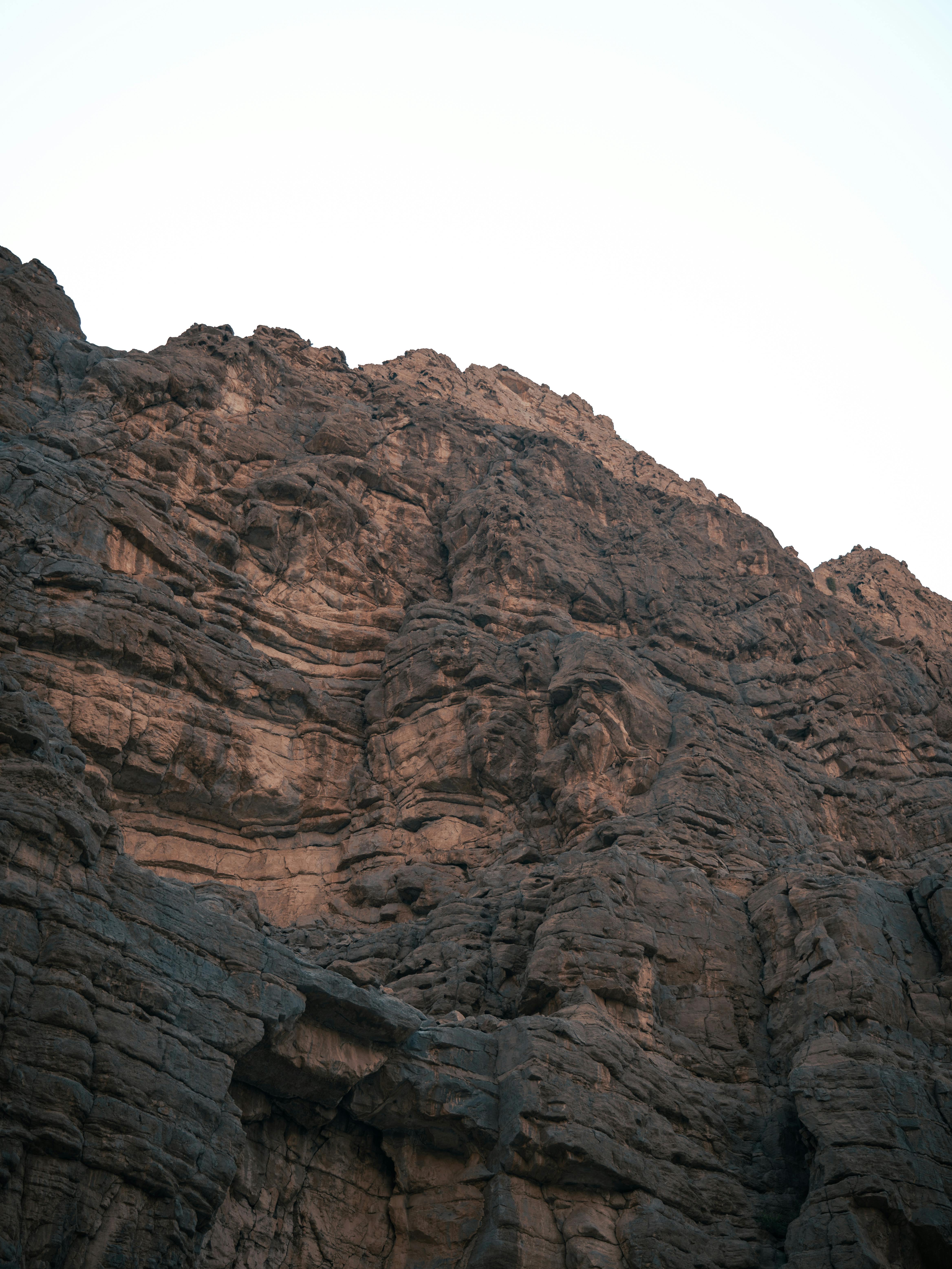 Black Rock Formation in Jabel Jais · Free Stock Photo
