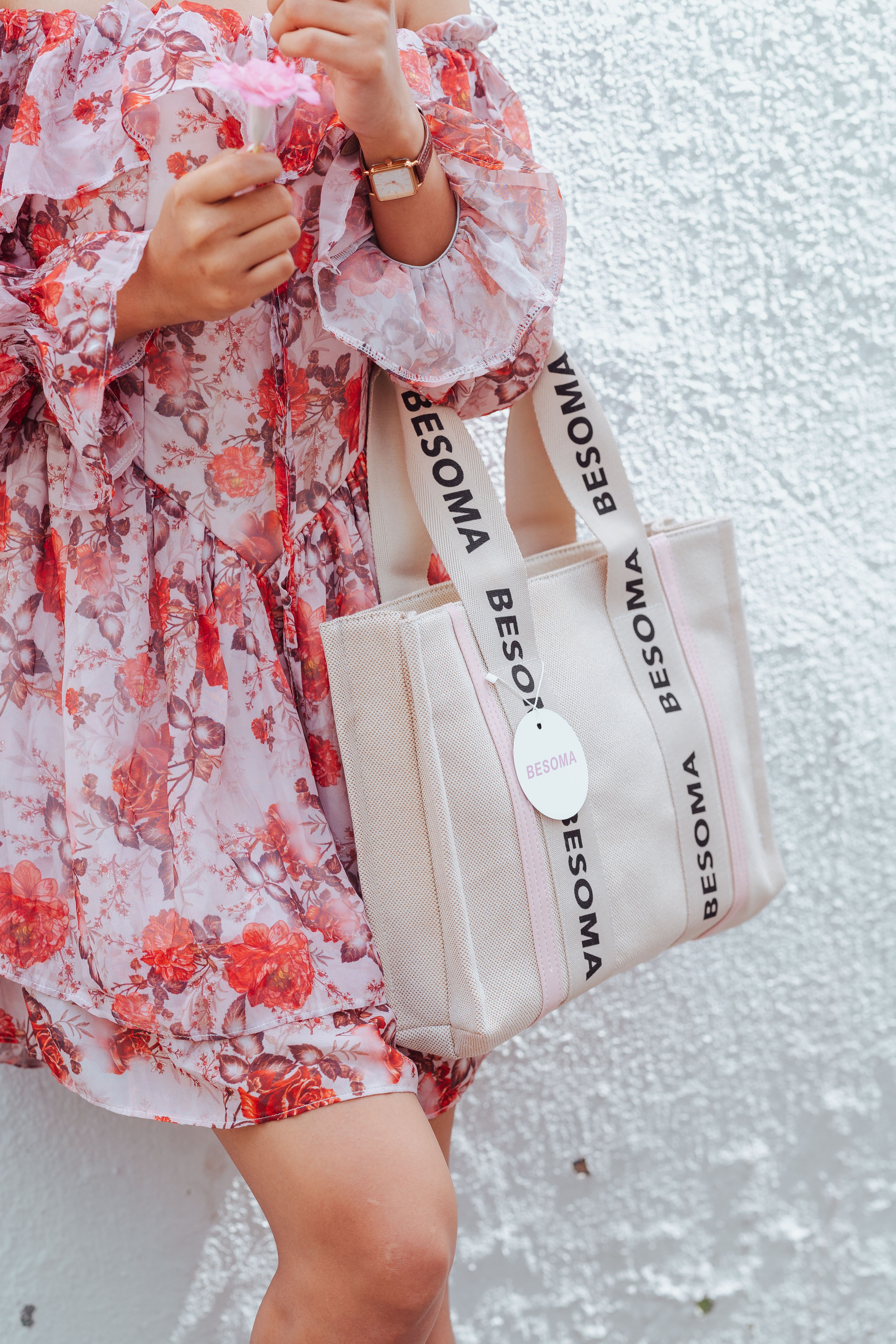 Girly bag modeling · Free Stock Photo
