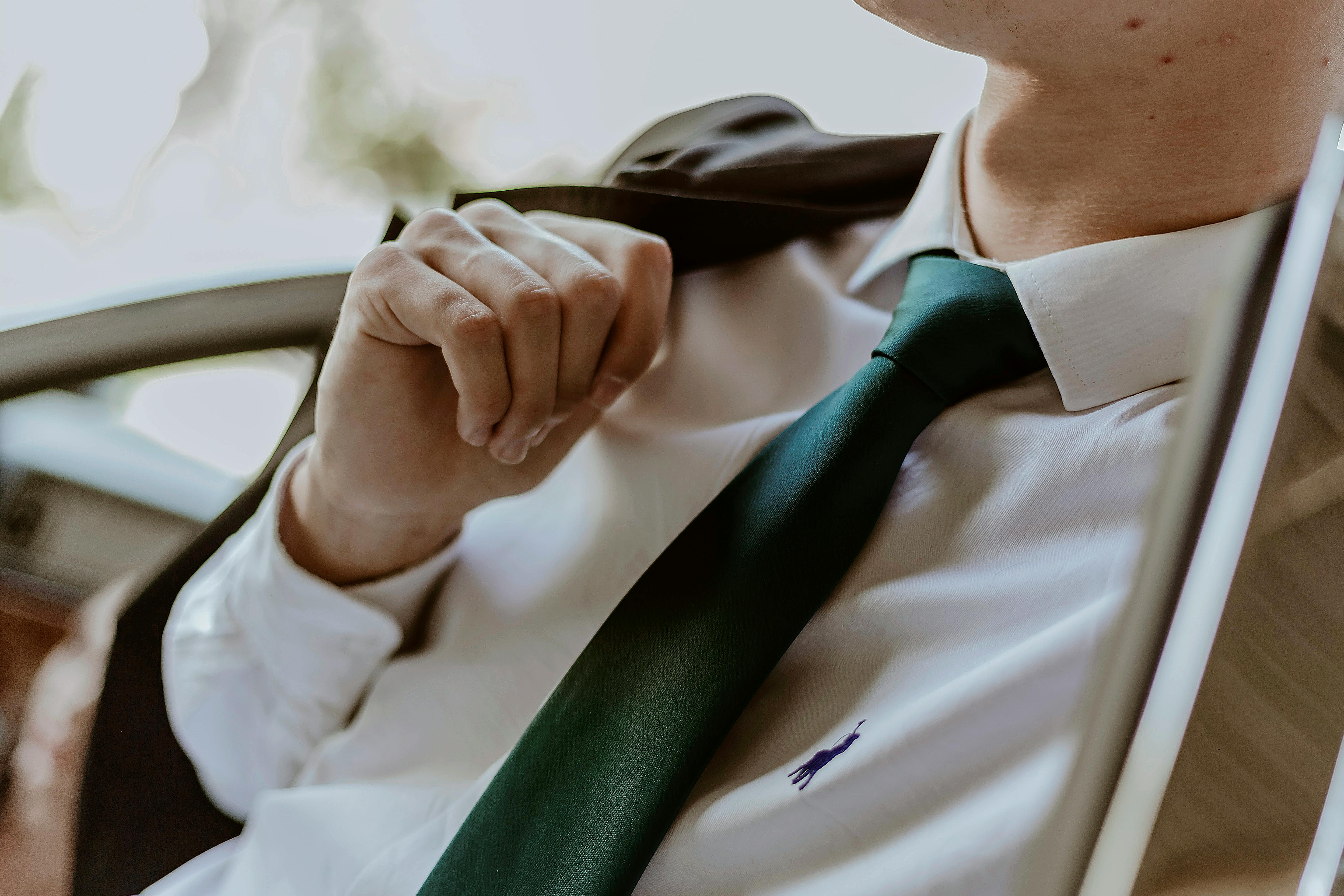 A Person Wearing a Tie · Free Stock Photo