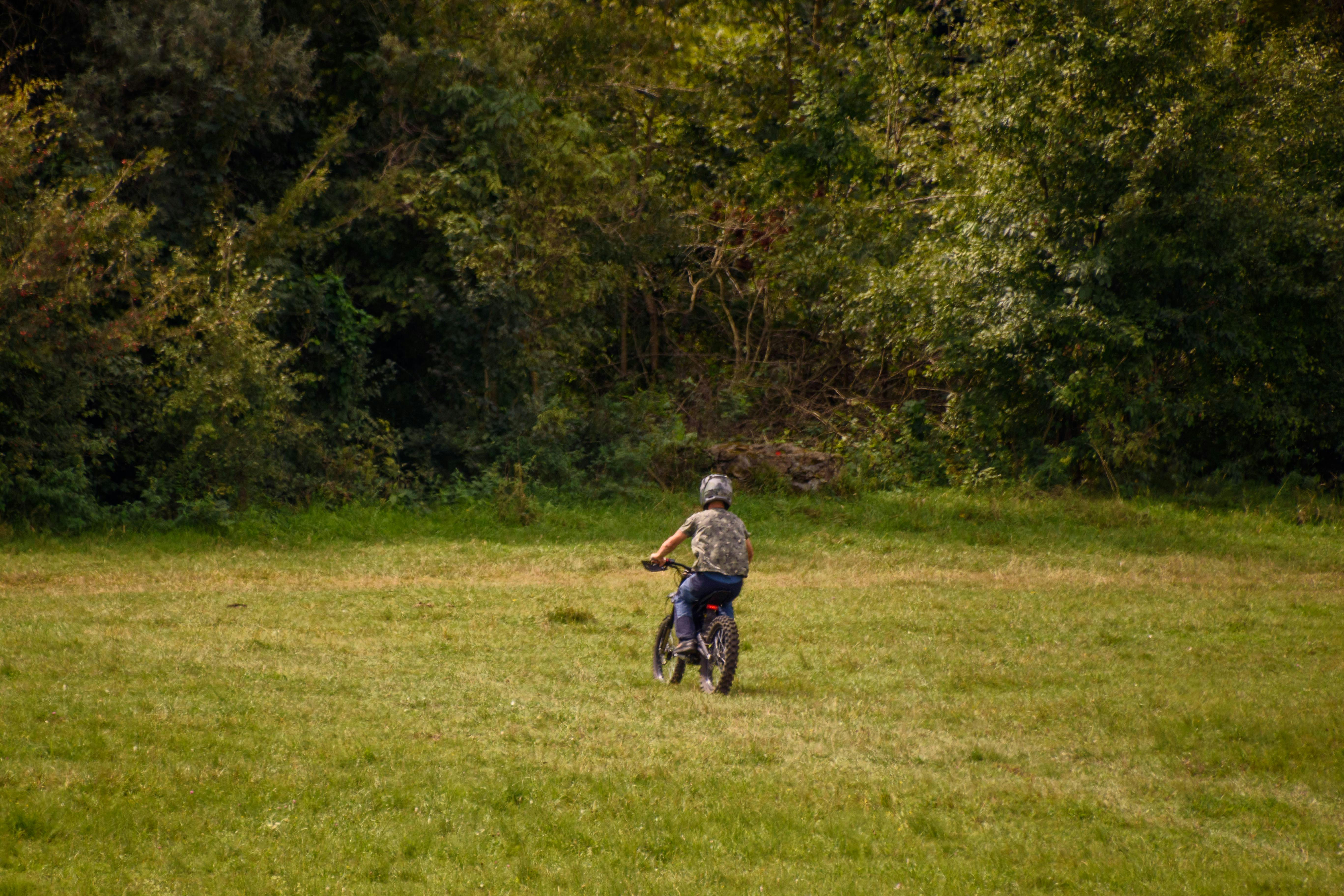 Photo of Boy Riding a Bike · Free Stock Photo
