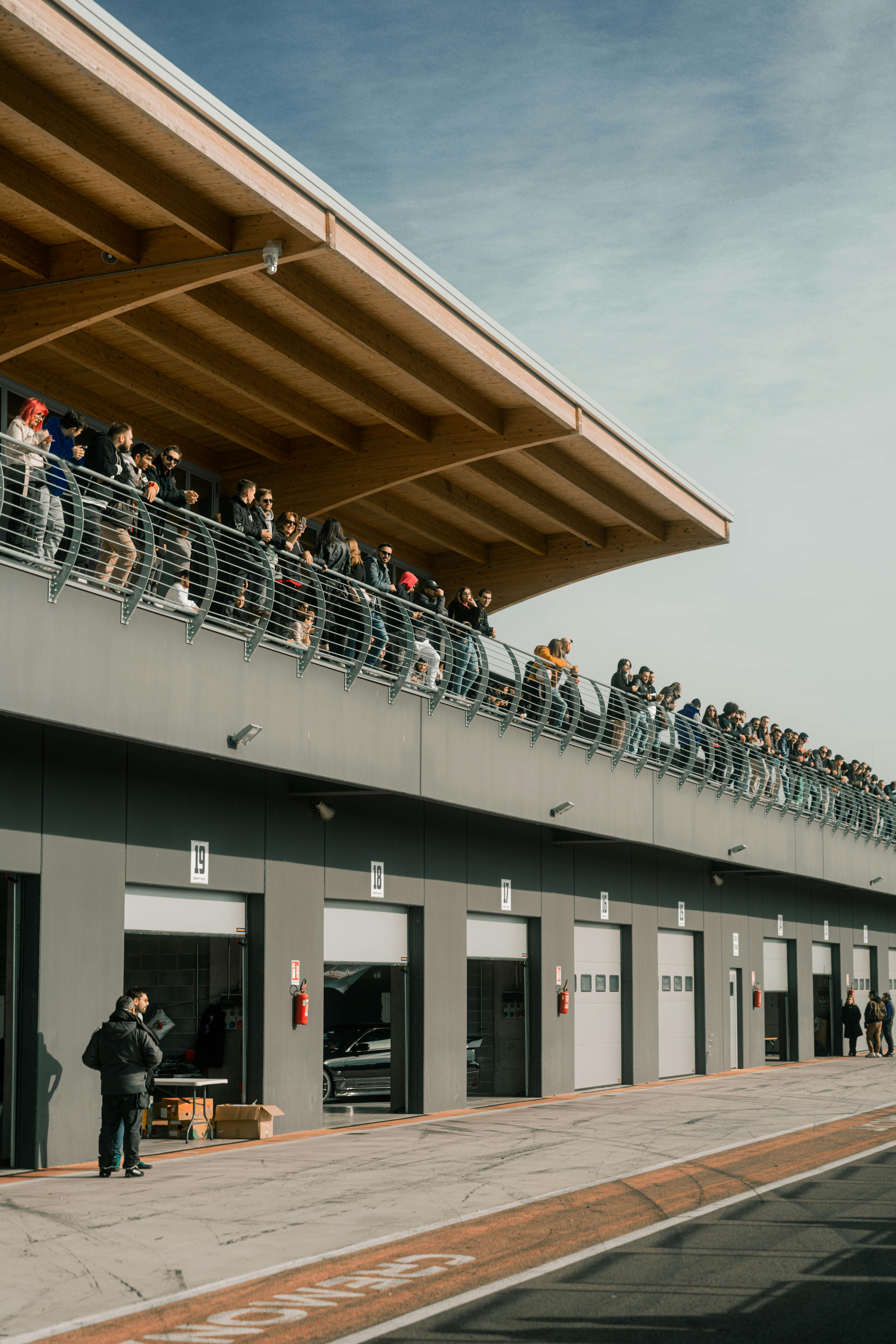 People at a Racing Track · Free Stock Photo