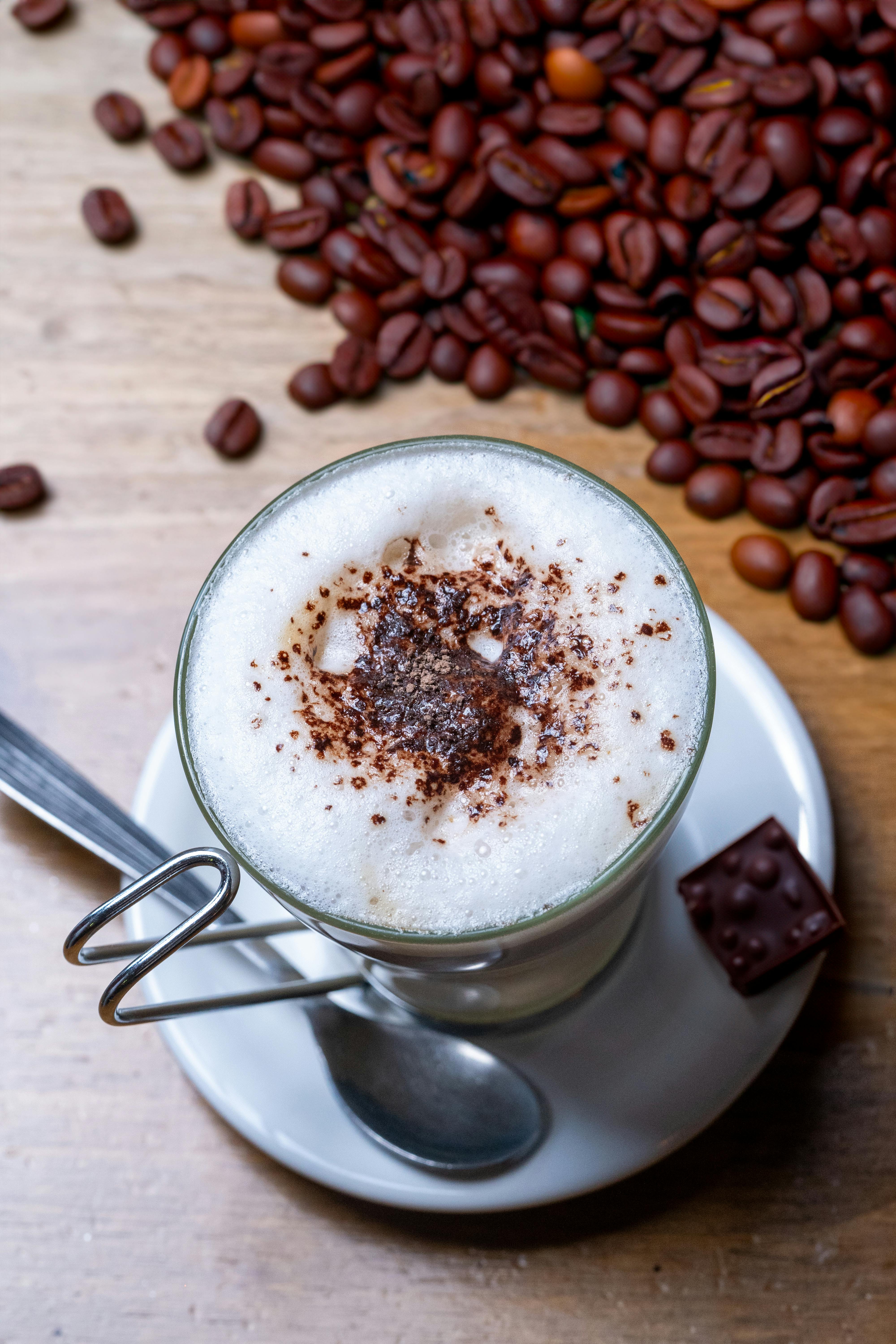 Delicious Coffee with Foam · Free Stock Photo