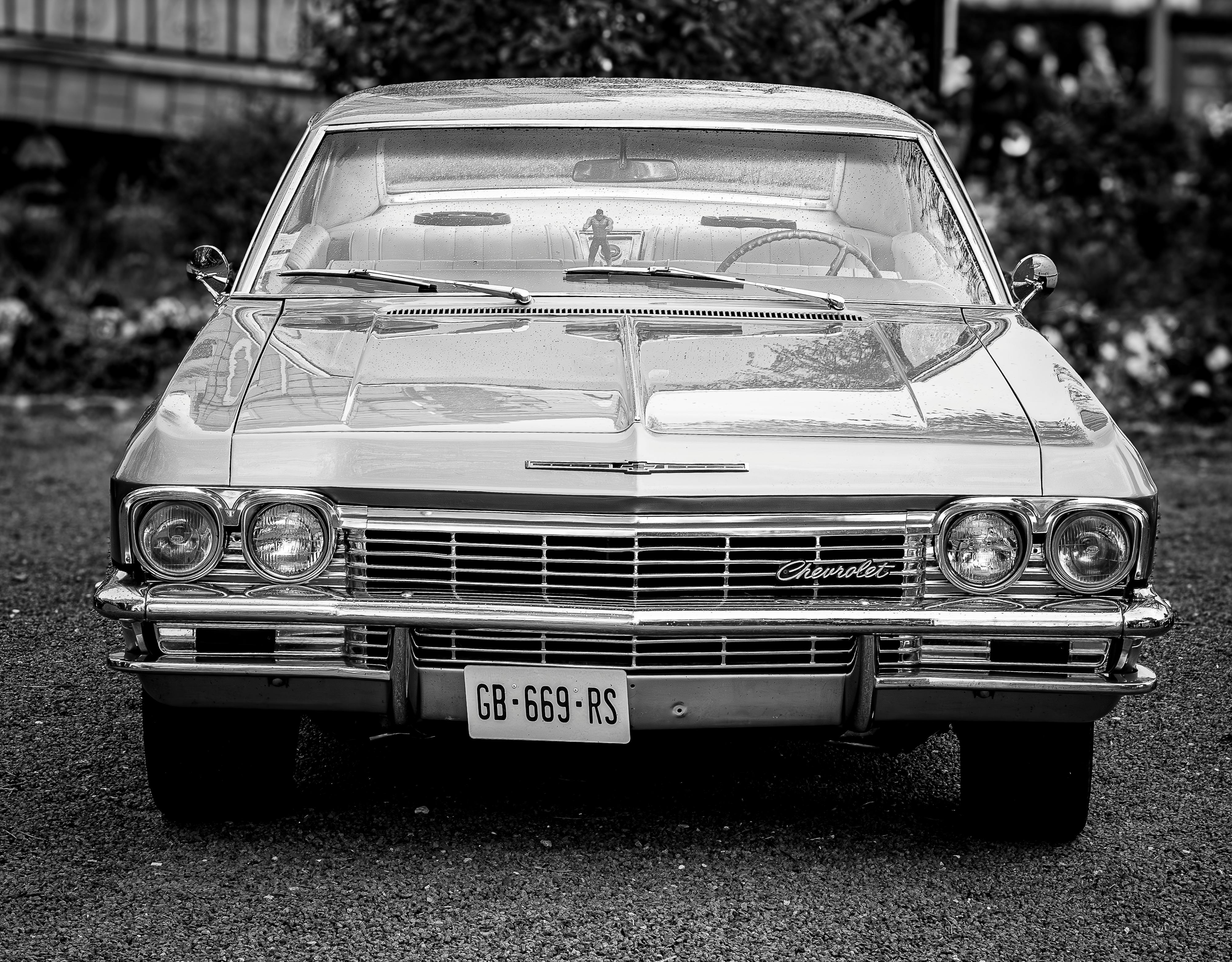 Red Classic Chevrolet Impala · Free Stock Photo