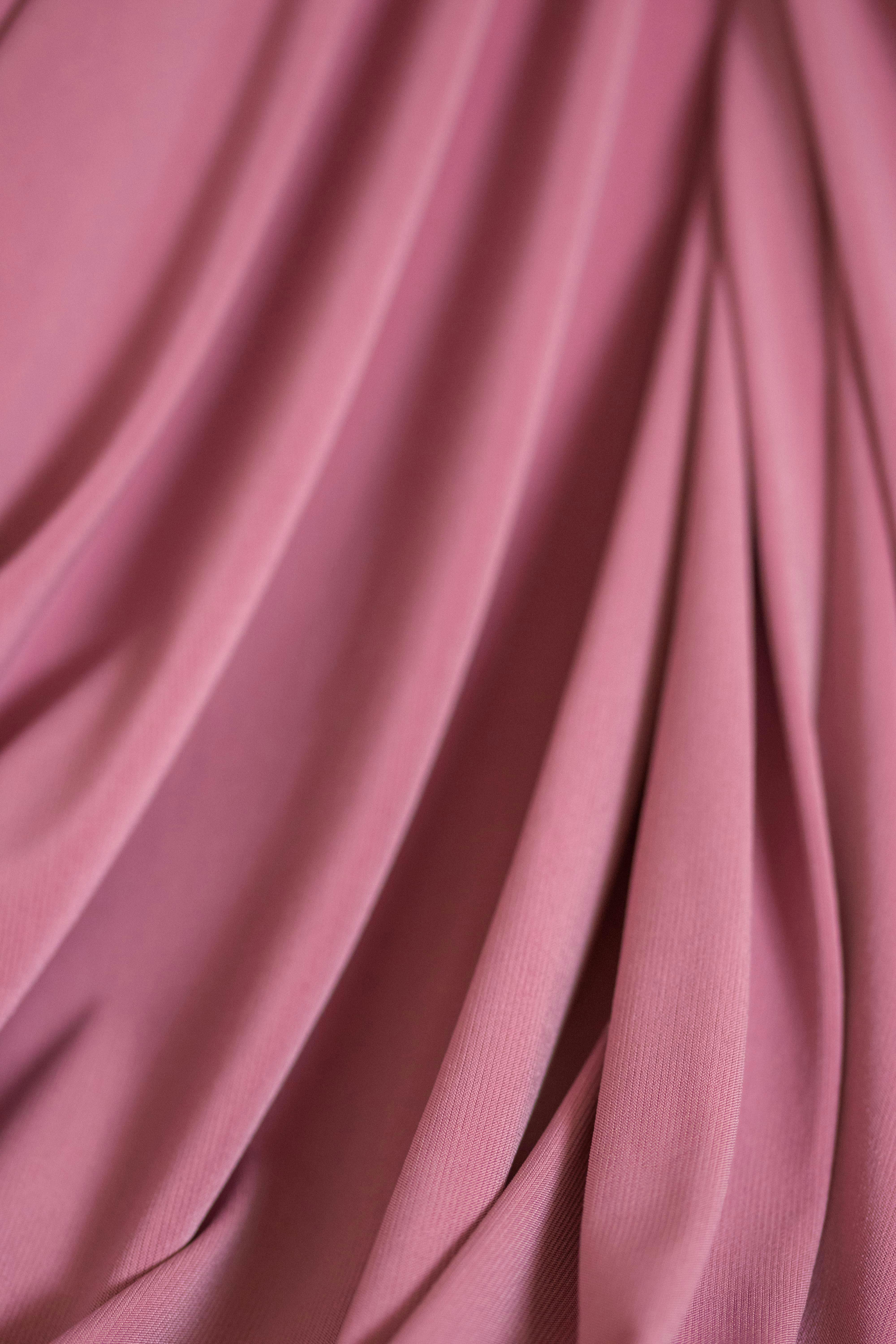 Close-up of Soft Pink Fabric · Free Stock Photo