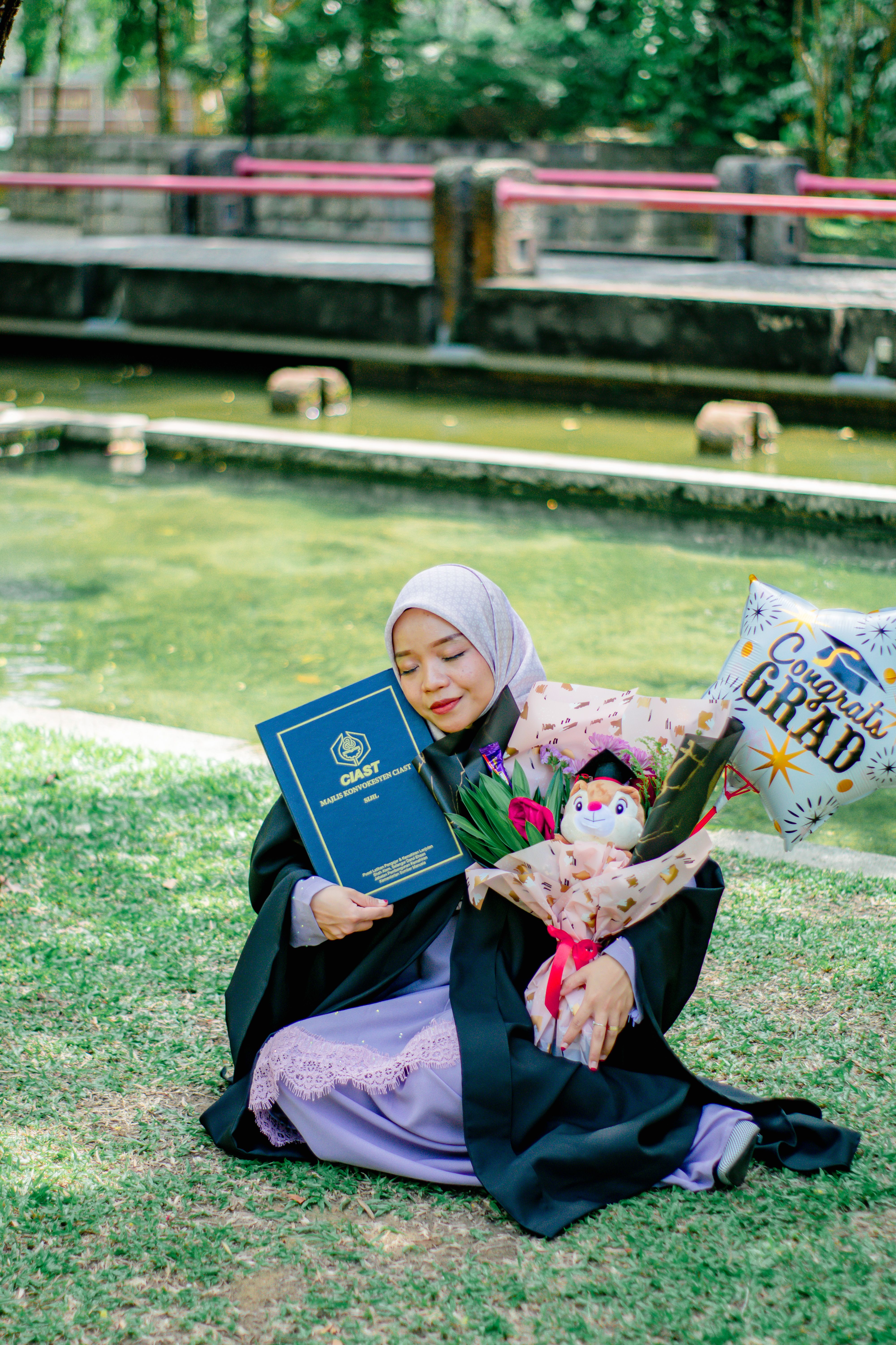 Woman in Hijab After Graduation · Free Stock Photo