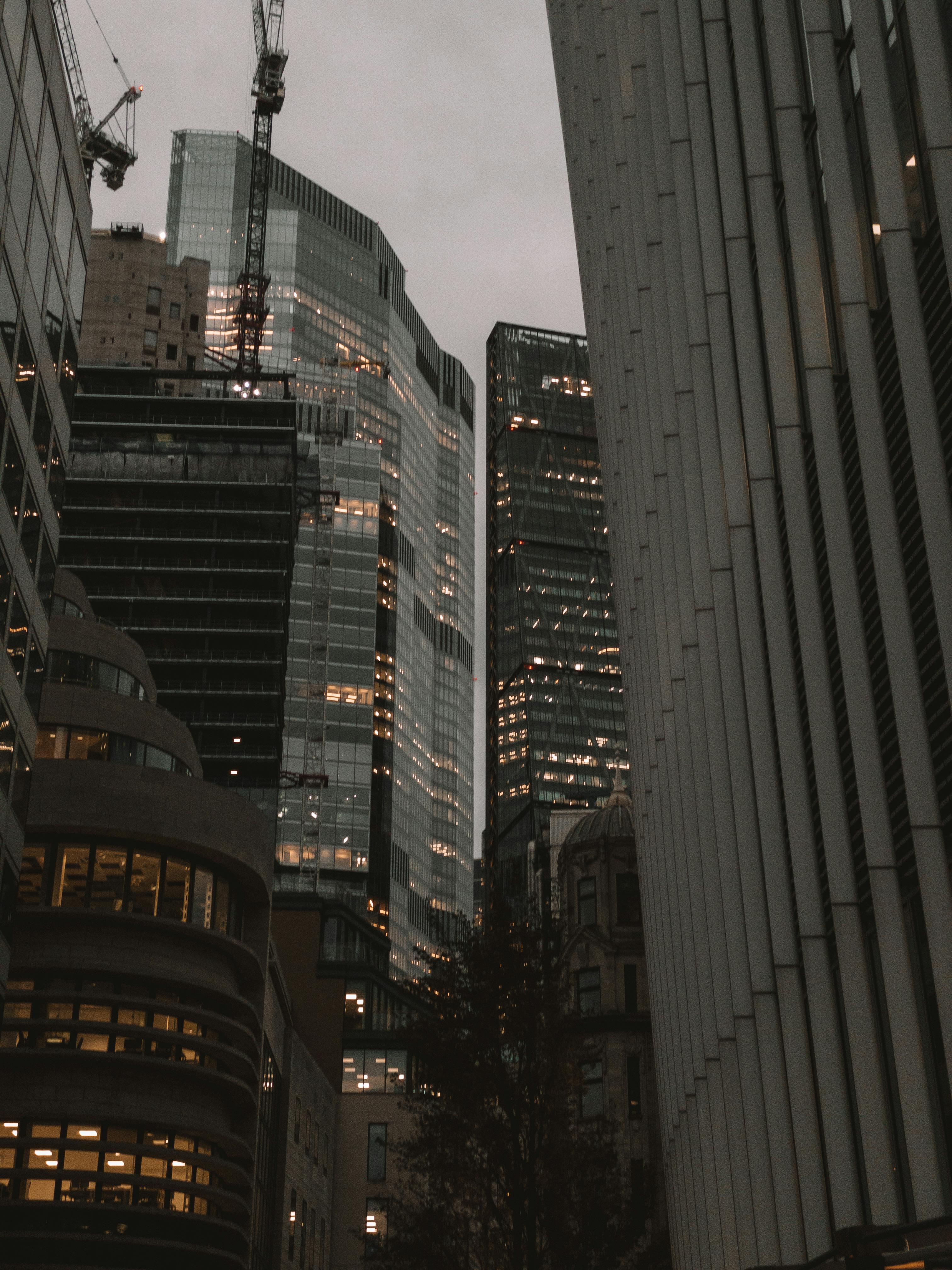 High Rise Building at Golden Hour · Free Stock Photo