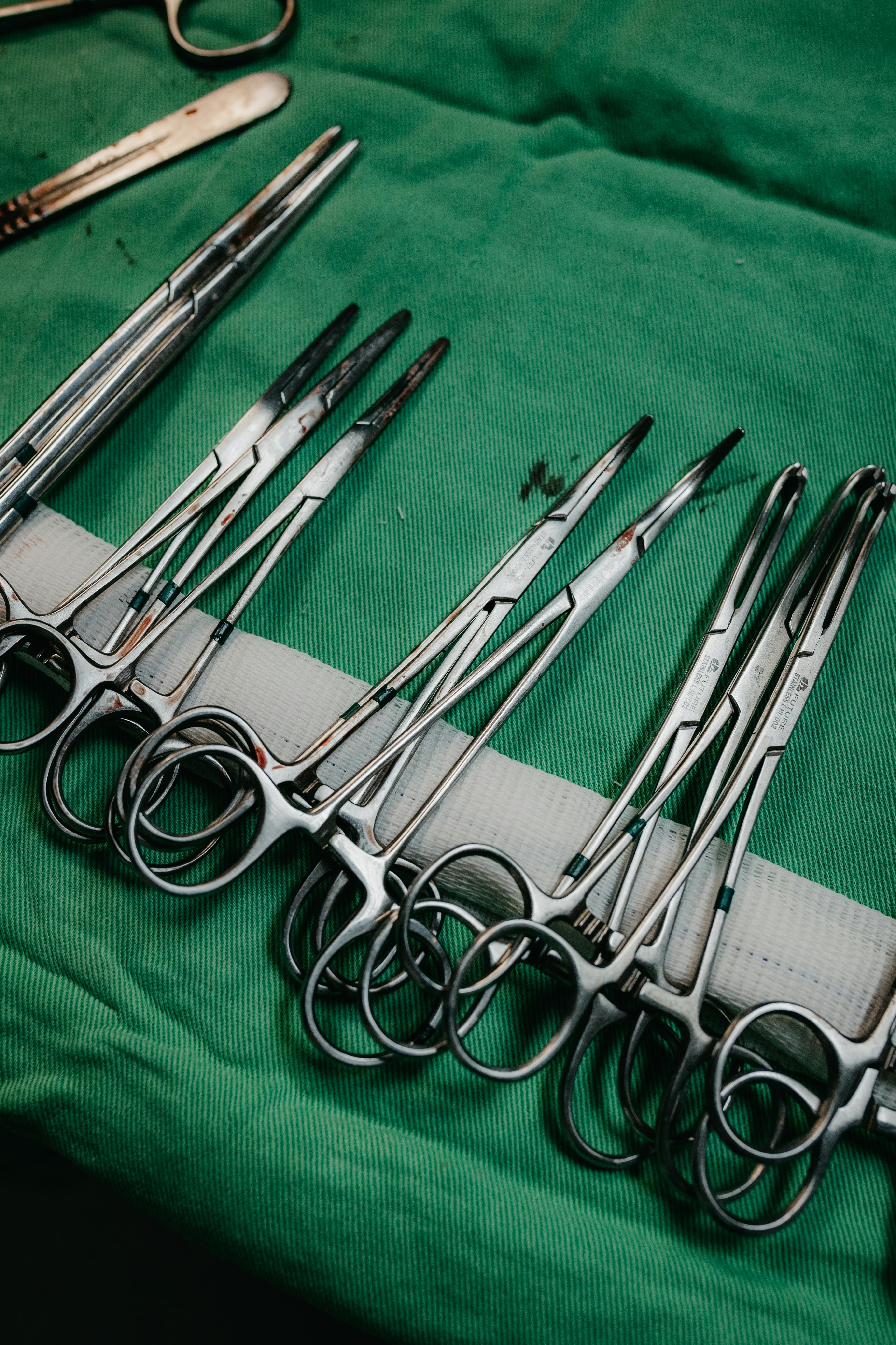 Scissors in an Operating Room · Free Stock Photo