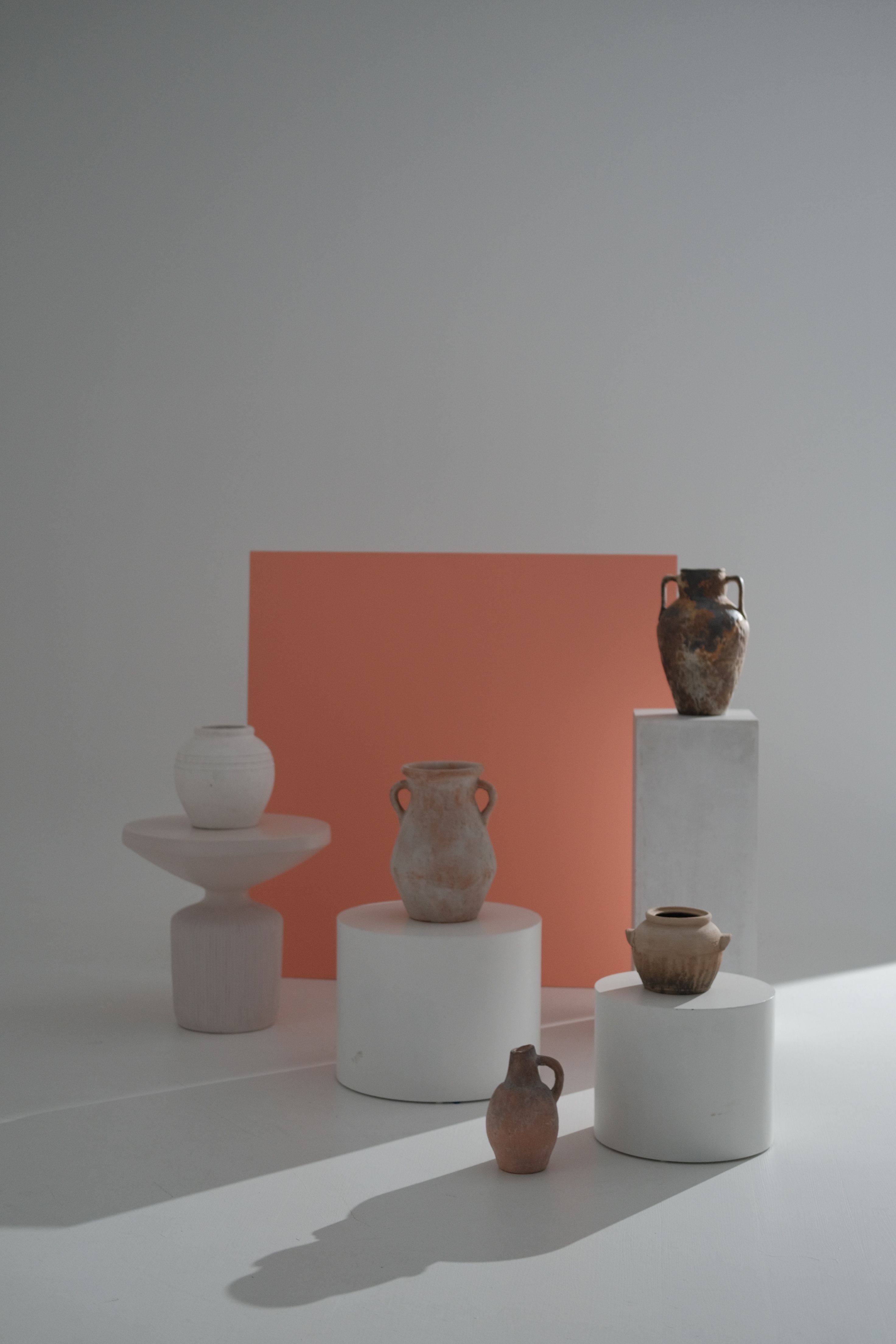Display of Clay Pottery in Museum · Free Stock Photo