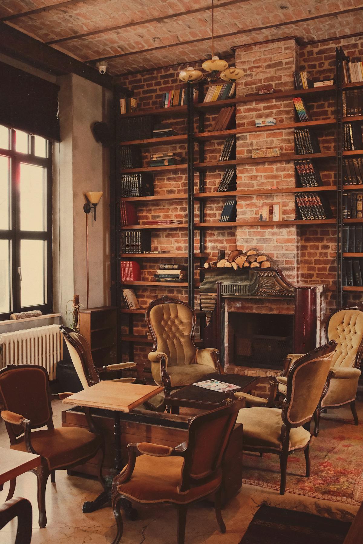 Fireplace Library Photos, Download The BEST Free Fireplace Library ...