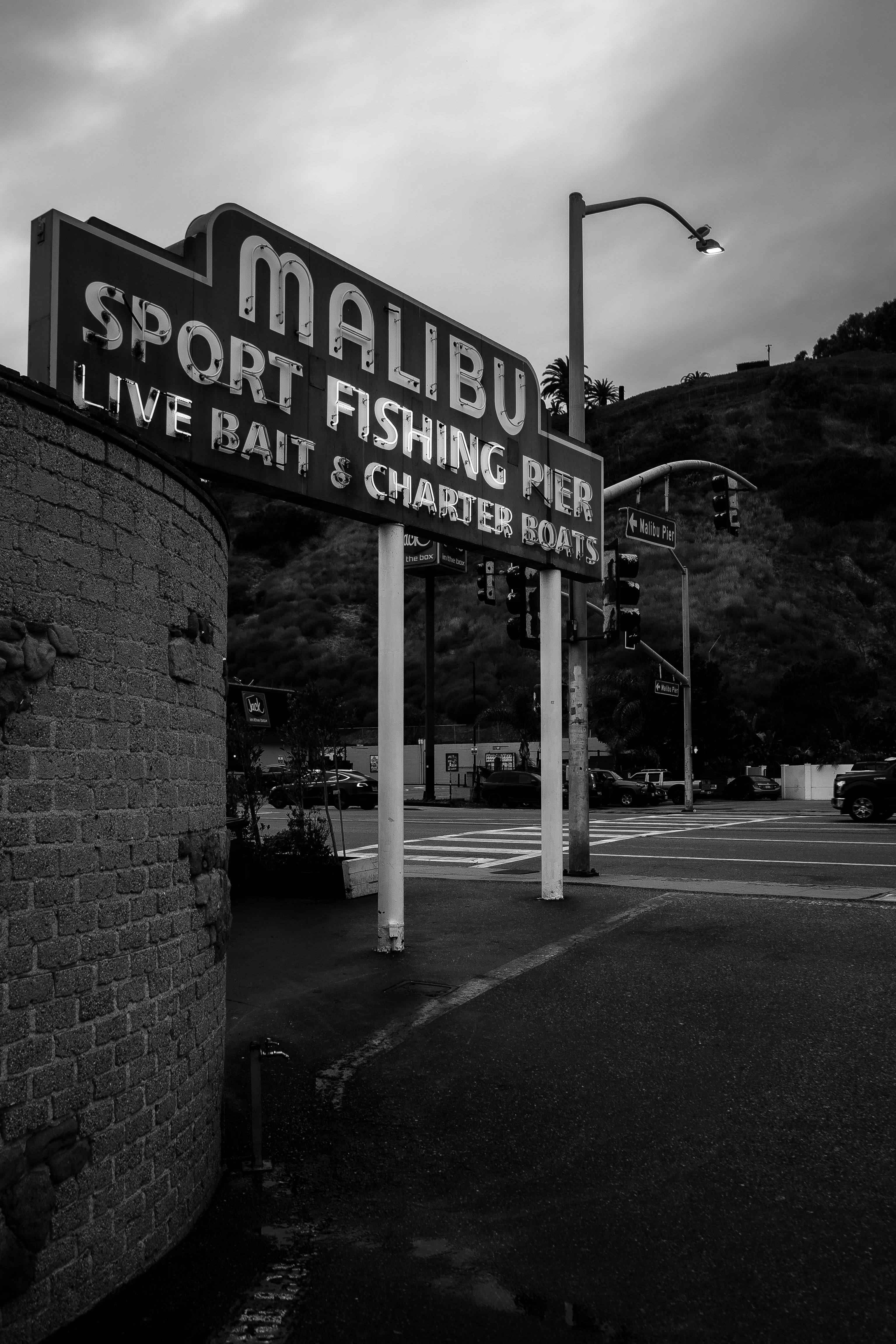 Neon Sign for Malibu Pier · Free Stock Photo