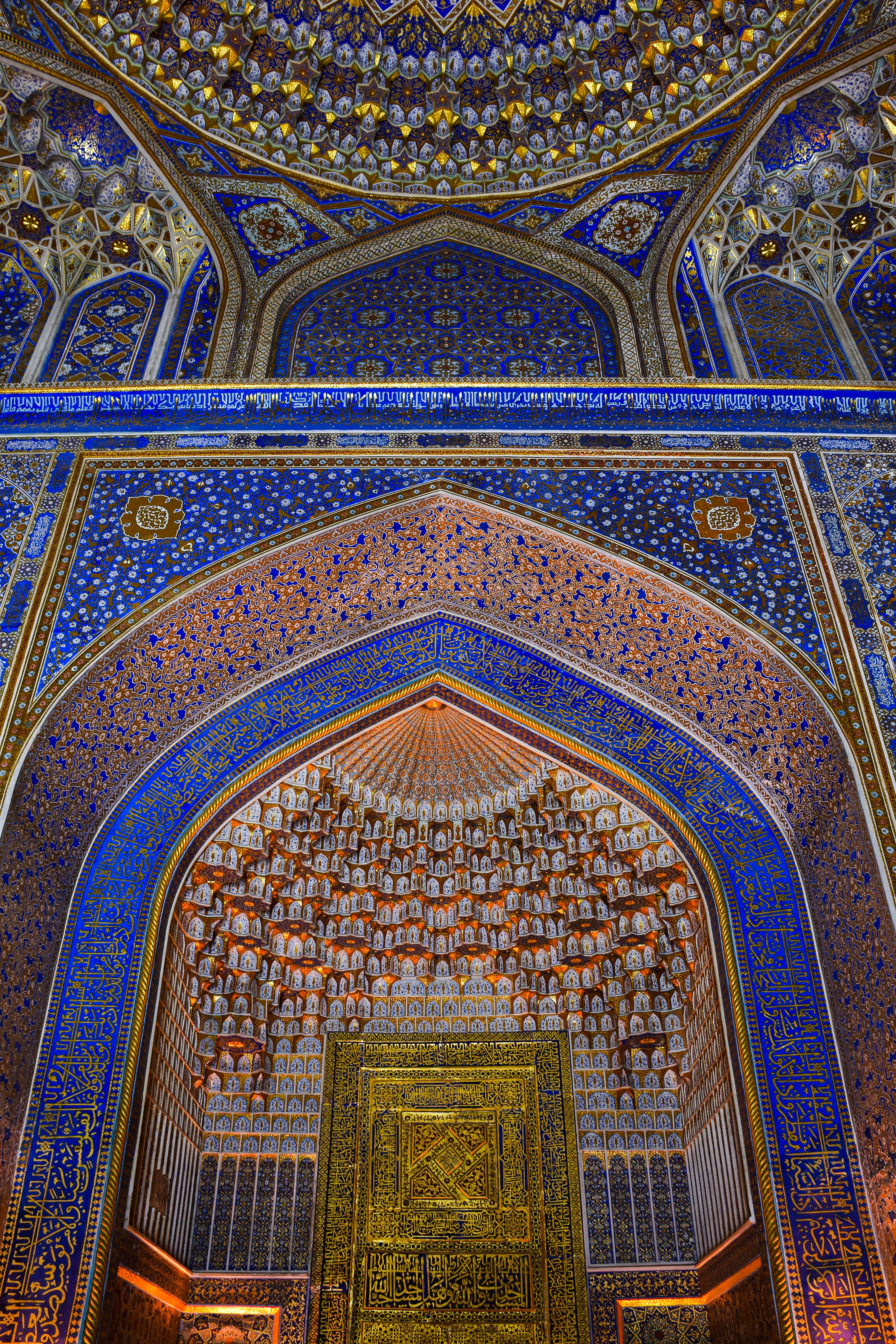Ornate Interior in Traditional Muslim Building · Free Stock Photo