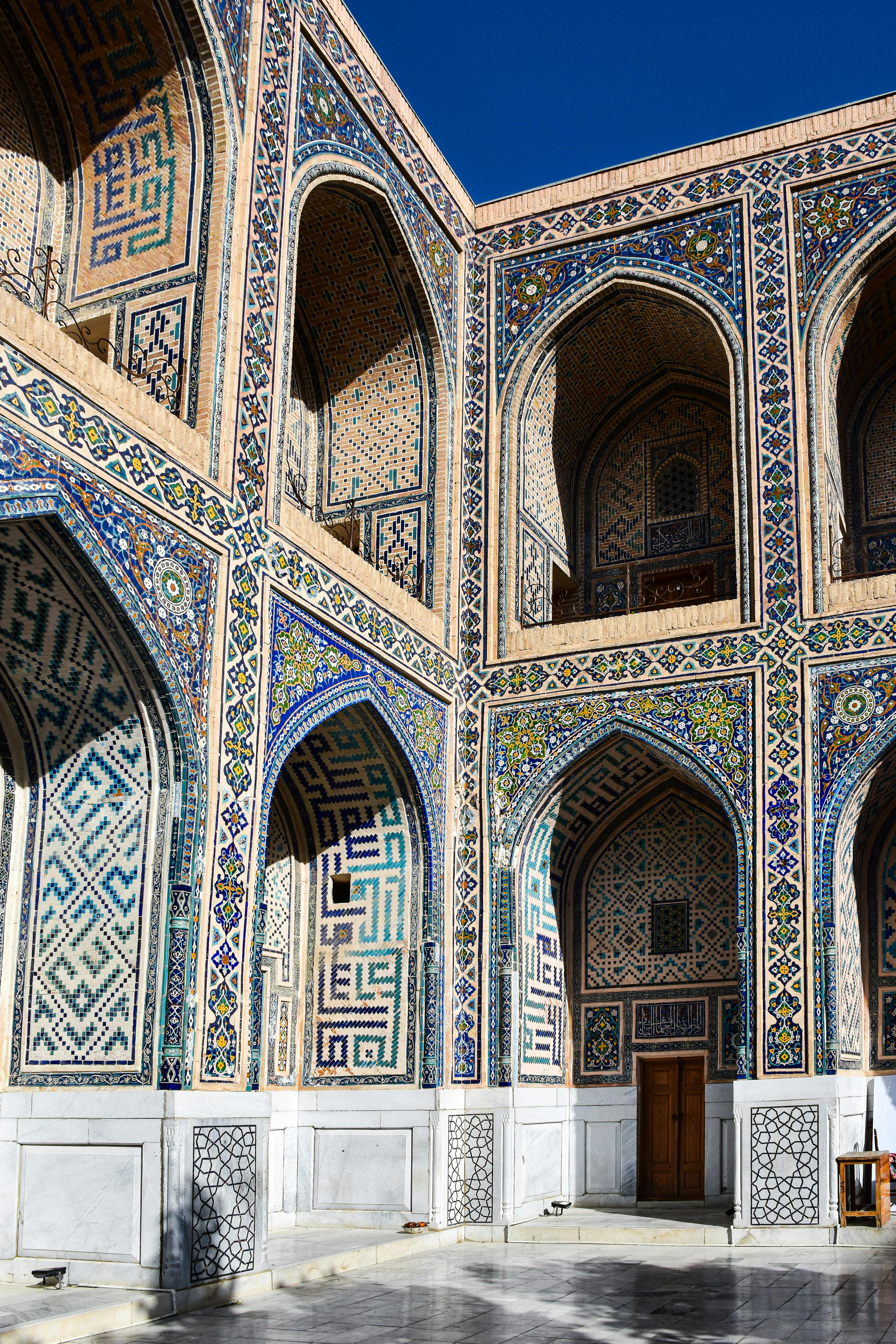 Patterns of Shah i Zinda in Samarkand · Free Stock Photo