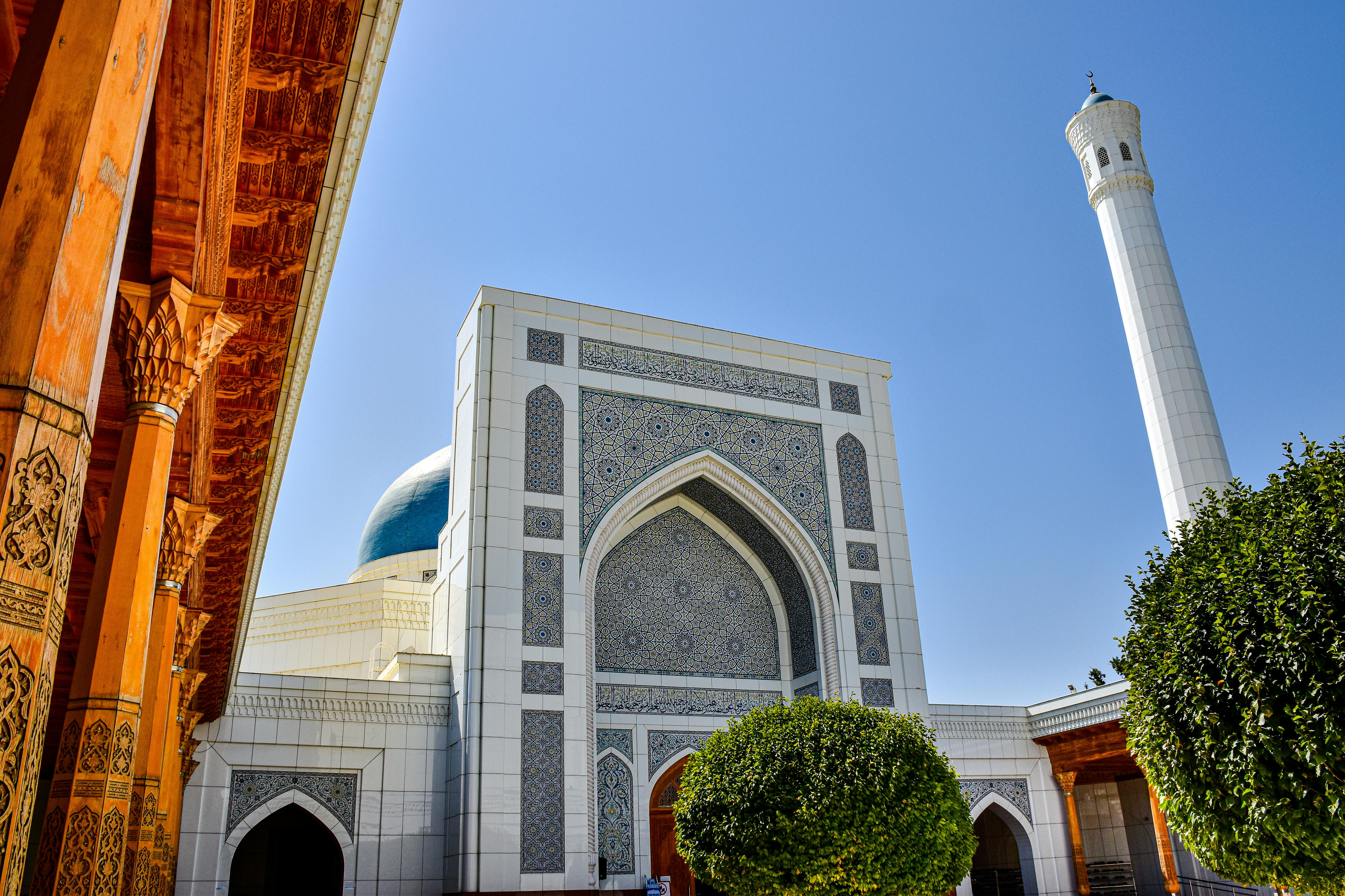 Tashkent Minor Mosque from the Courtyard · Free Stock Photo