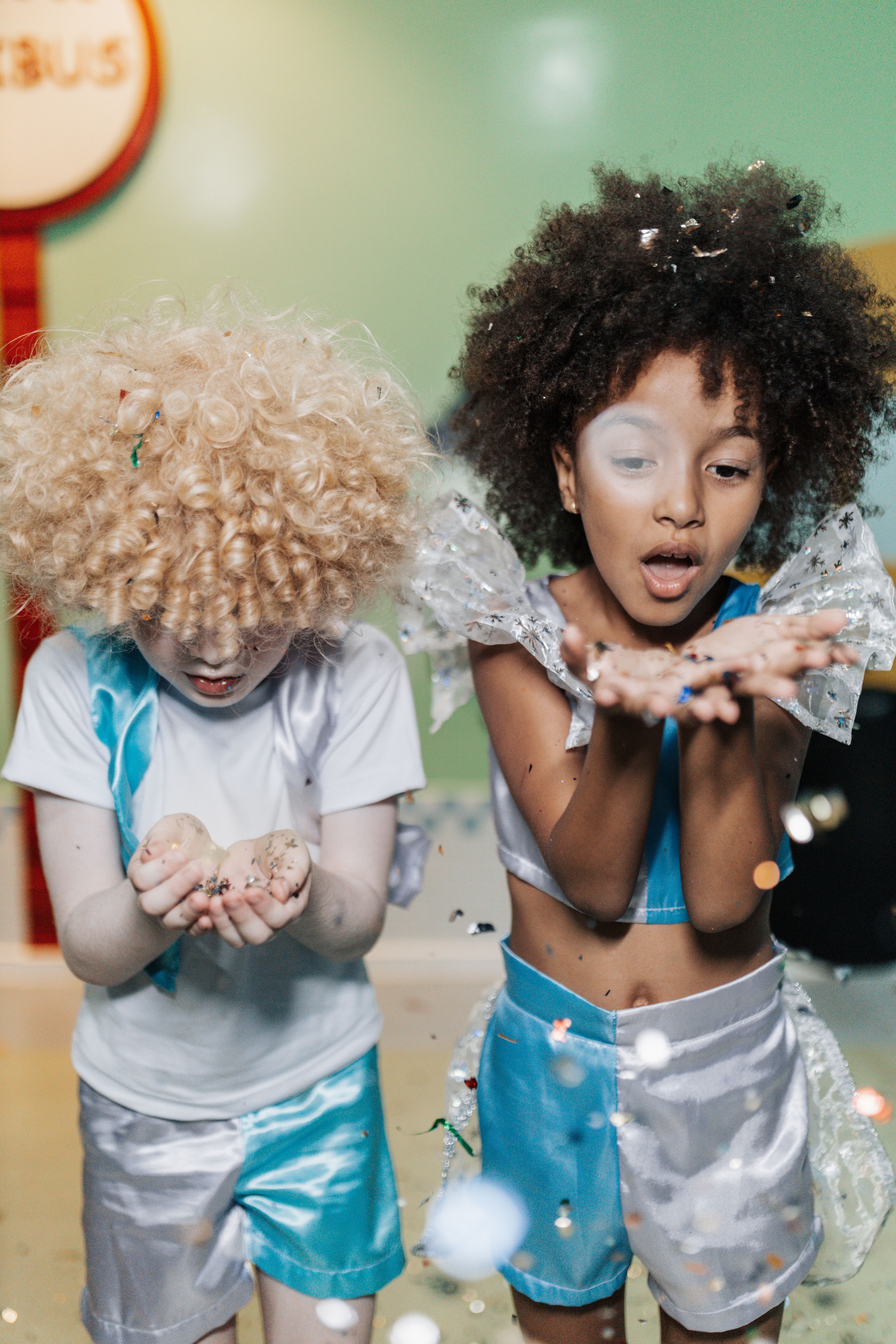 Child Models in Matching Costumes · Free Stock Photo