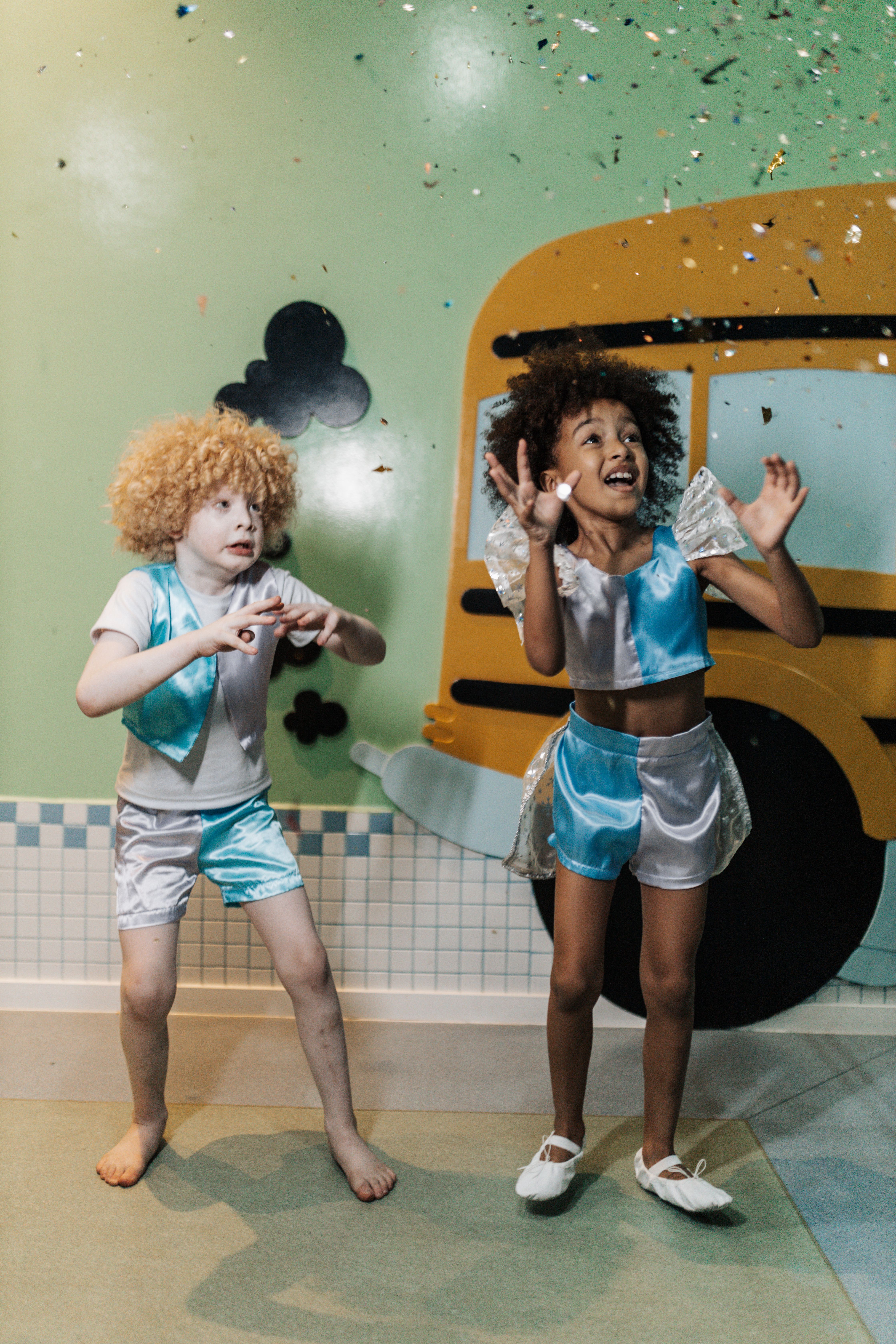 Child Models in Matching Costumes · Free Stock Photo