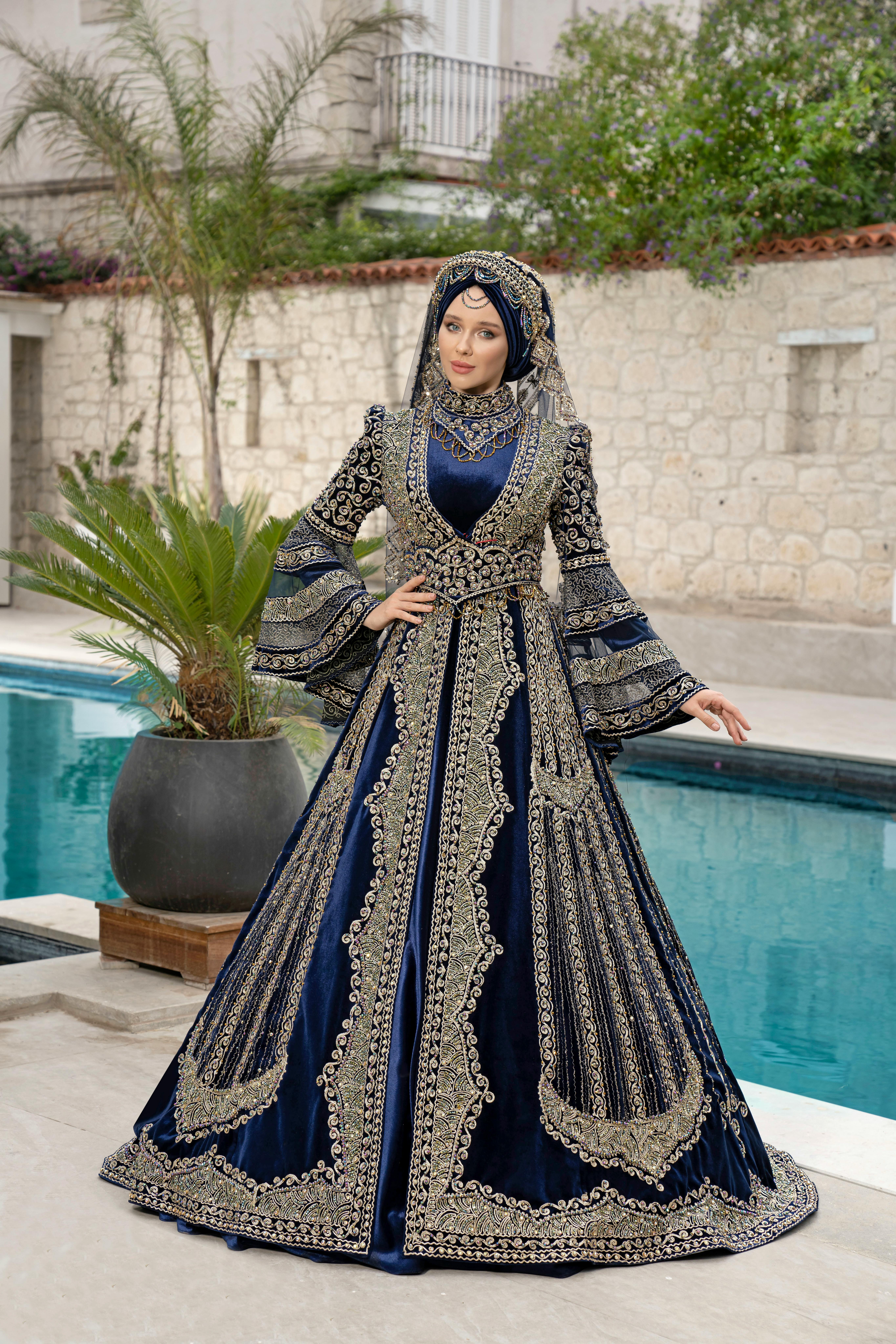 Woman in Traditional Dress · Free Stock Photo