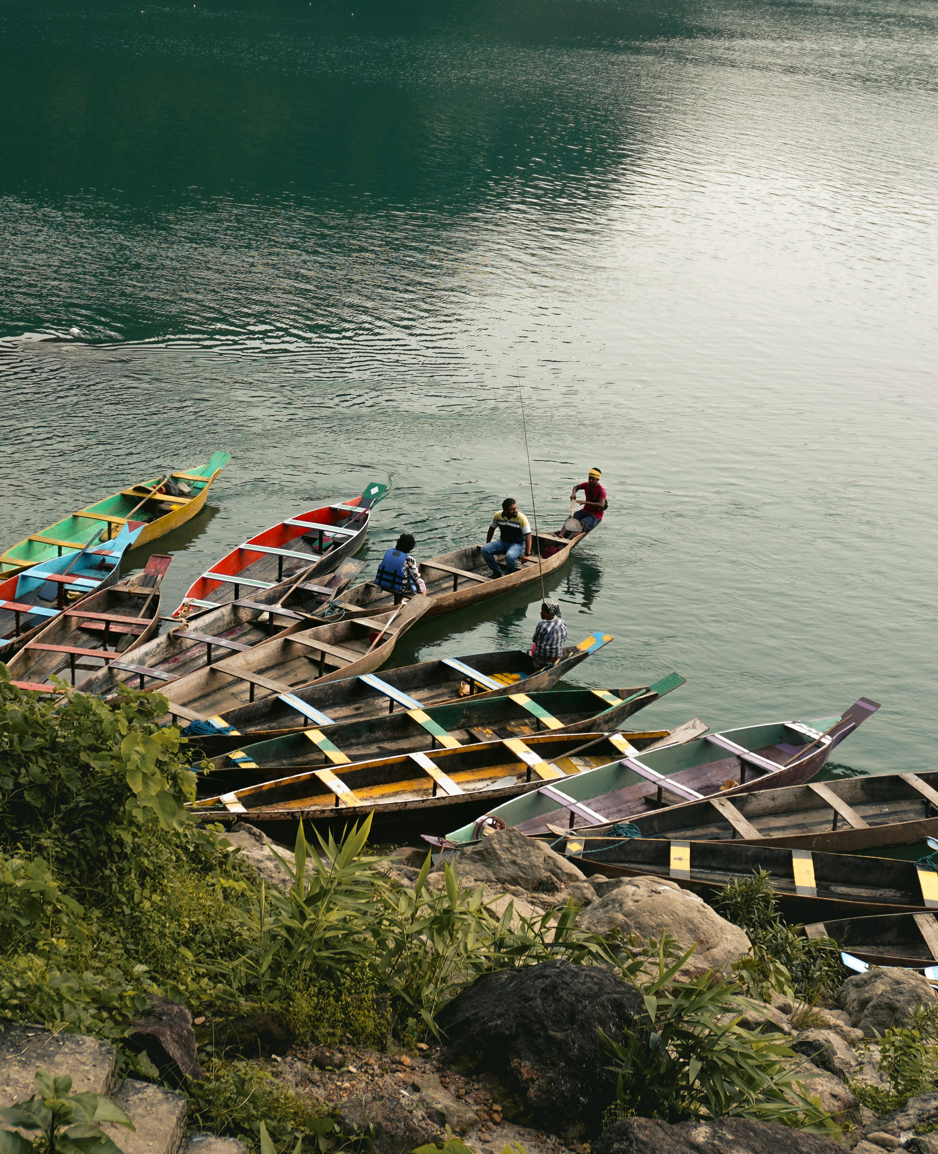 The Row Of Fishing Rods Photos, Download The BEST Free The Row Of ...