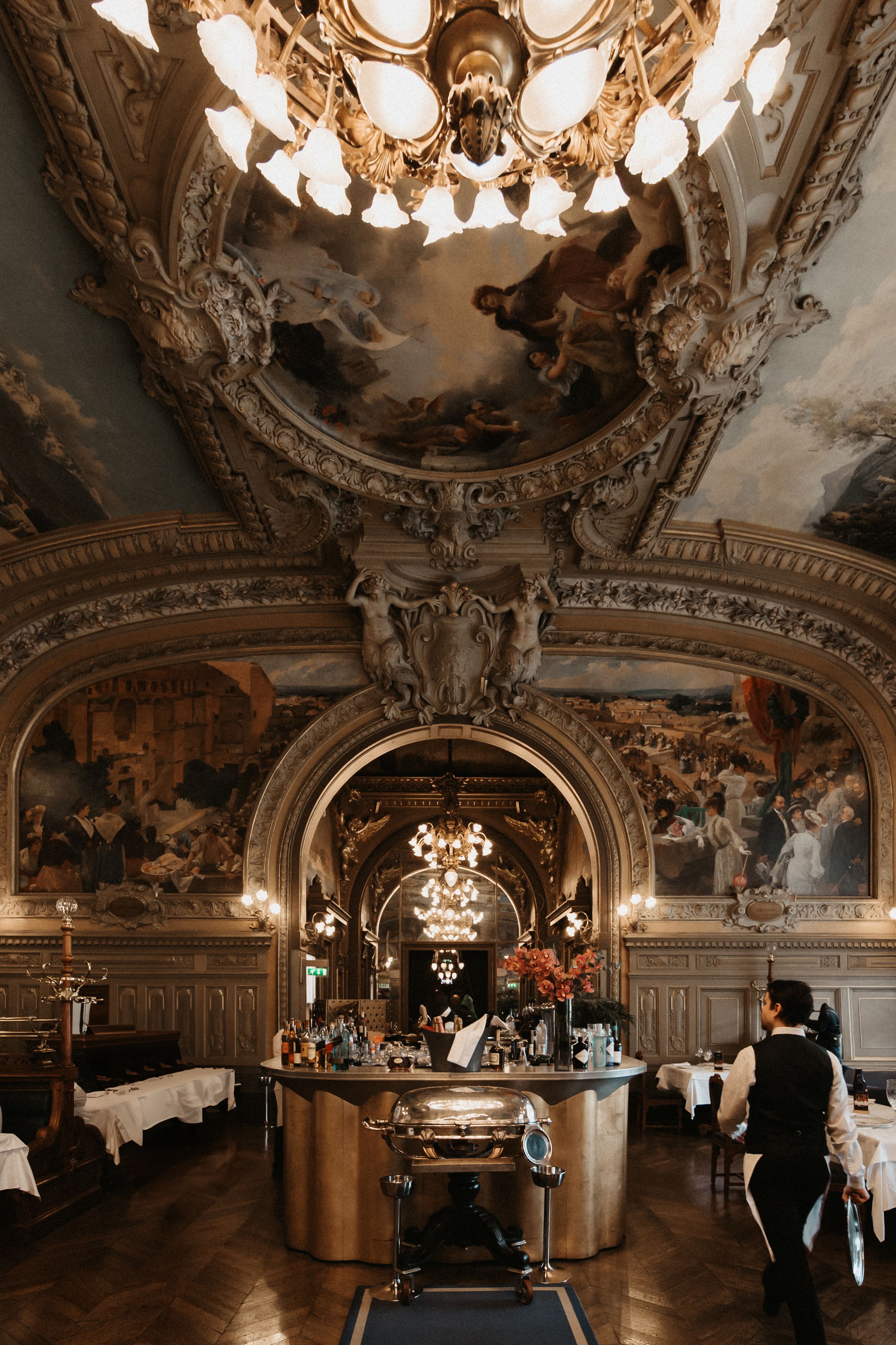 Interior of a Classic Restaurant · Free Stock Photo