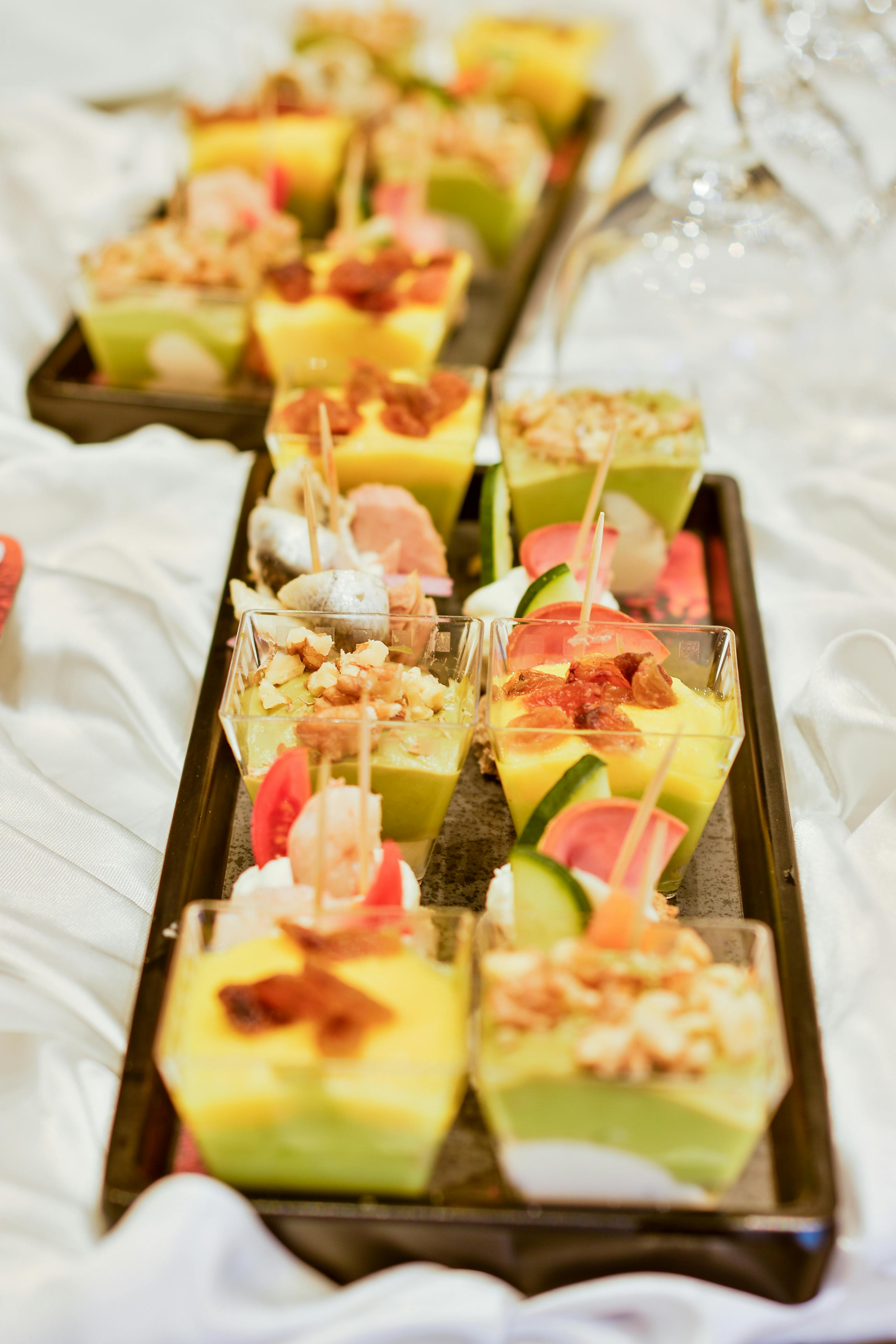 Closeup of Refreshments on a Table · Free Stock Photo