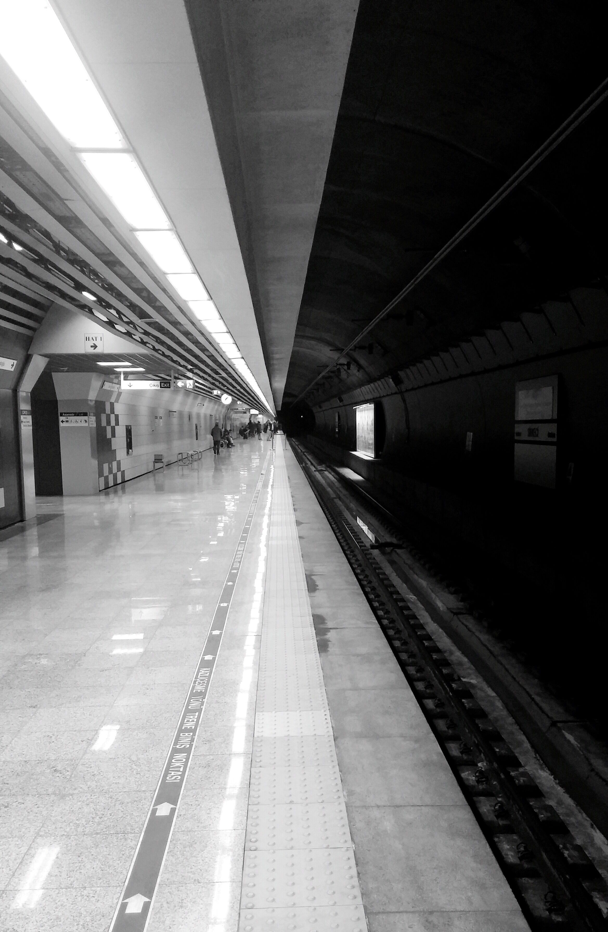 Empty Railway Station Platform · Free Stock Photo