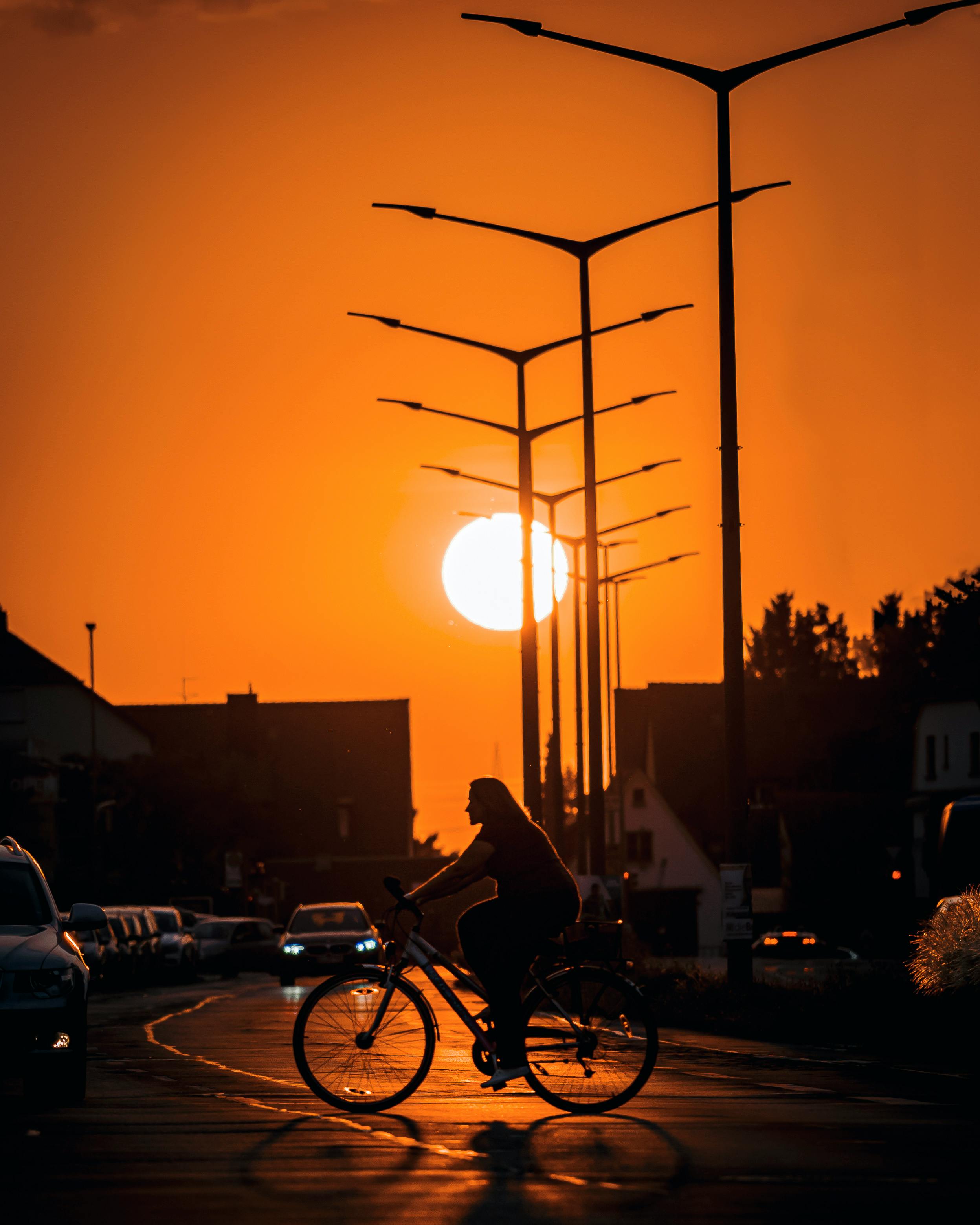 Sunset Bike Ride Photos, Download The BEST Free Sunset Bike Ride Stock ...