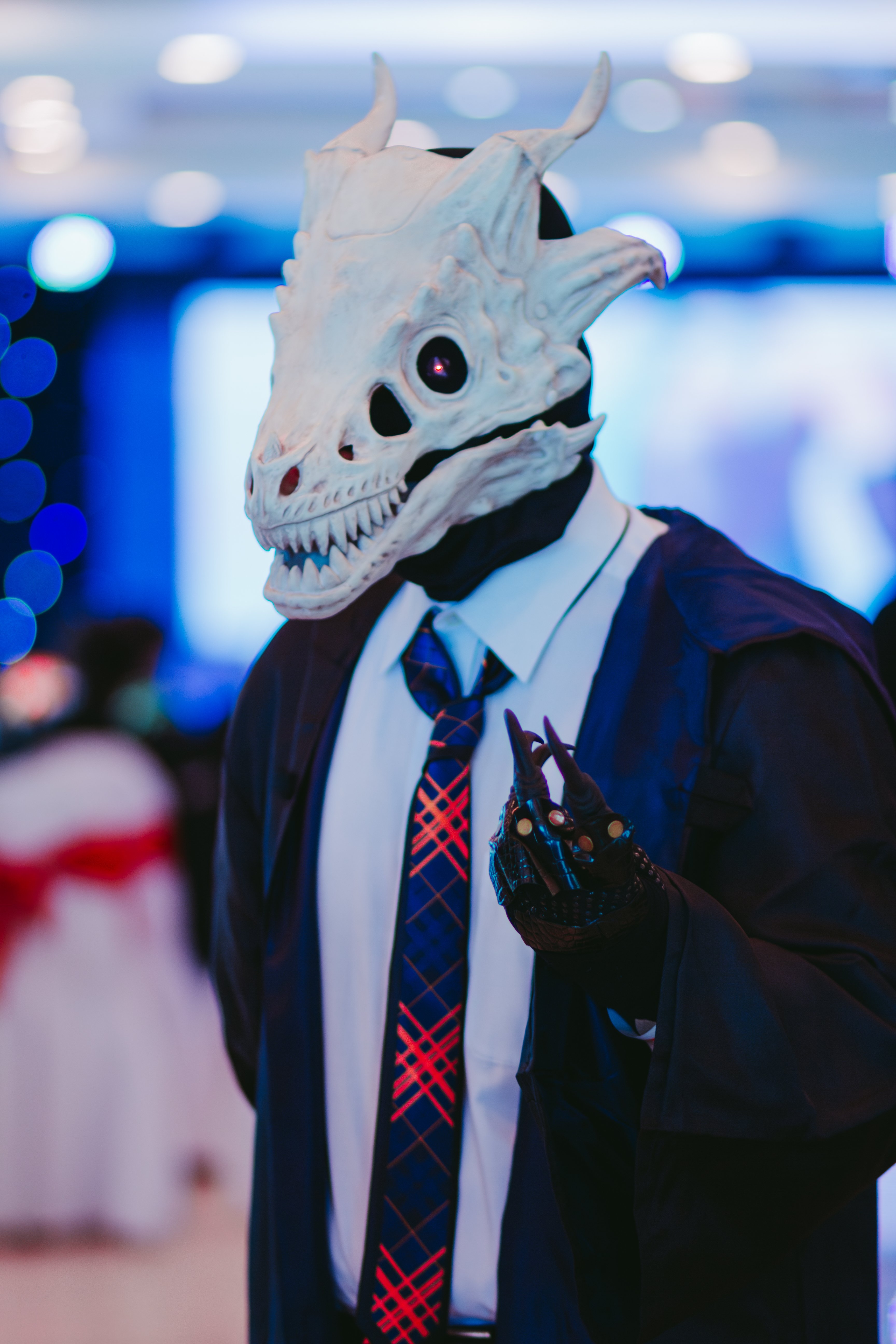 Man in Skull of Goat · Free Stock Photo