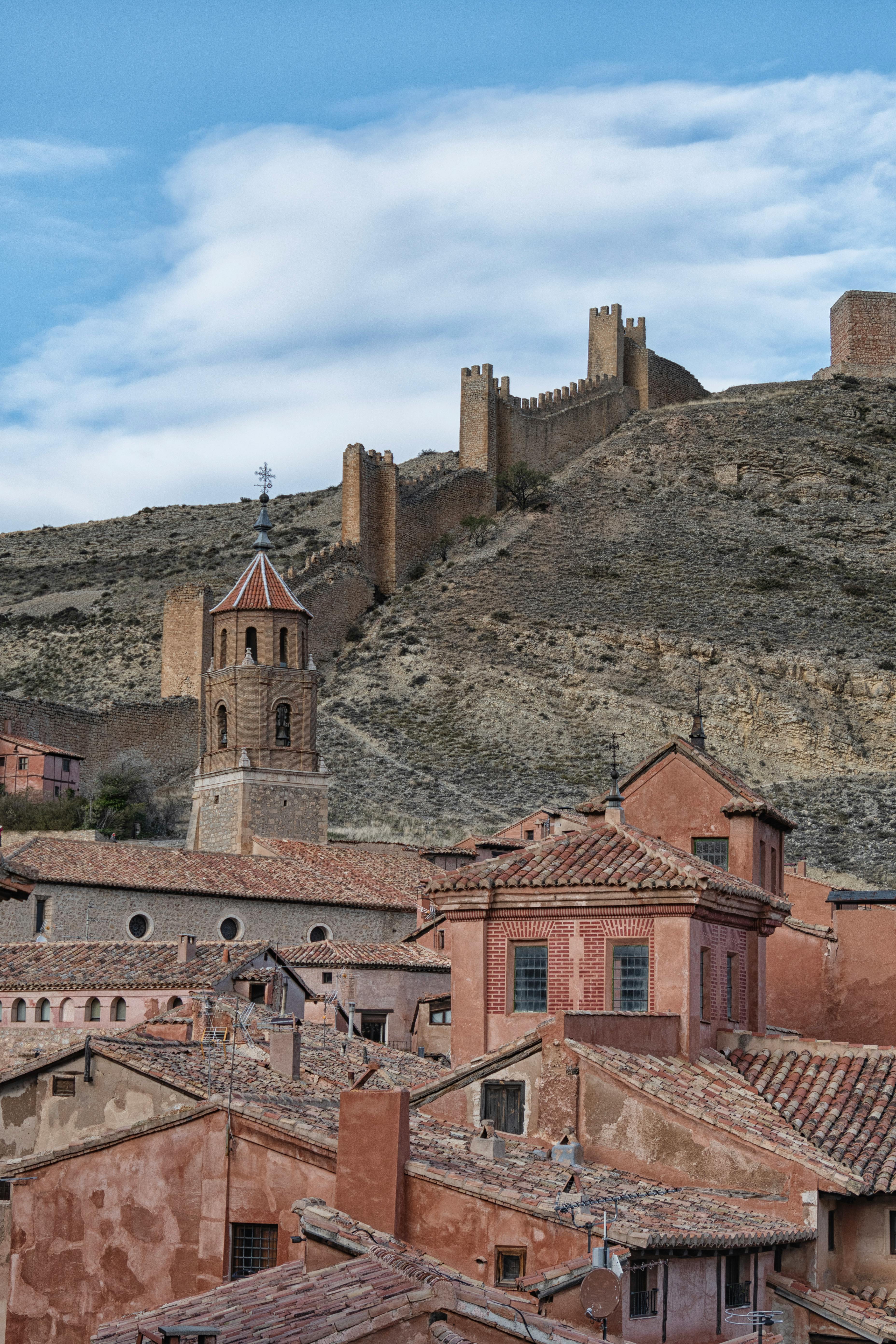 Towers on a Hill in Spain · Free Stock Photo