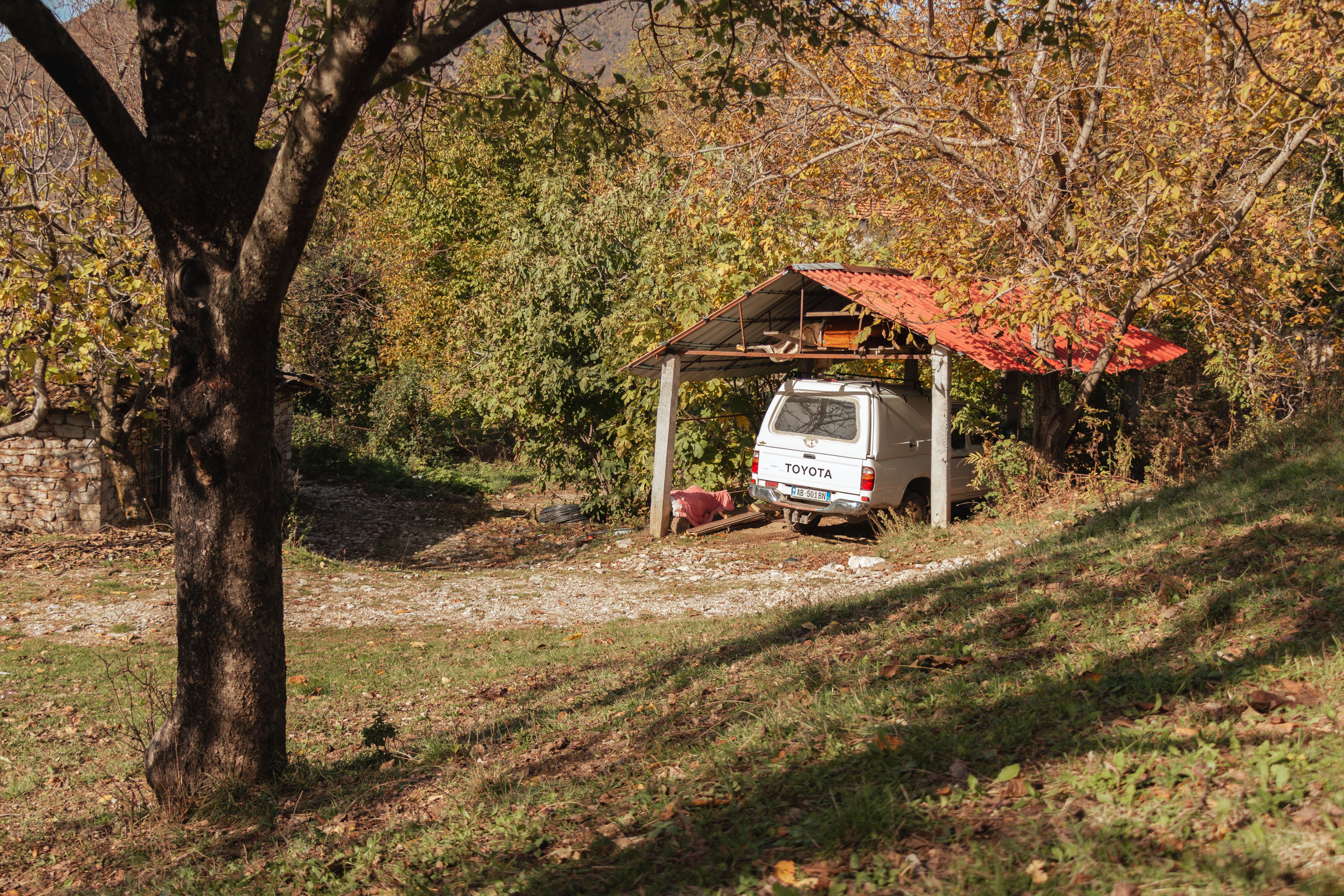 4x4 Toyota Car in Forest · Free Stock Photo