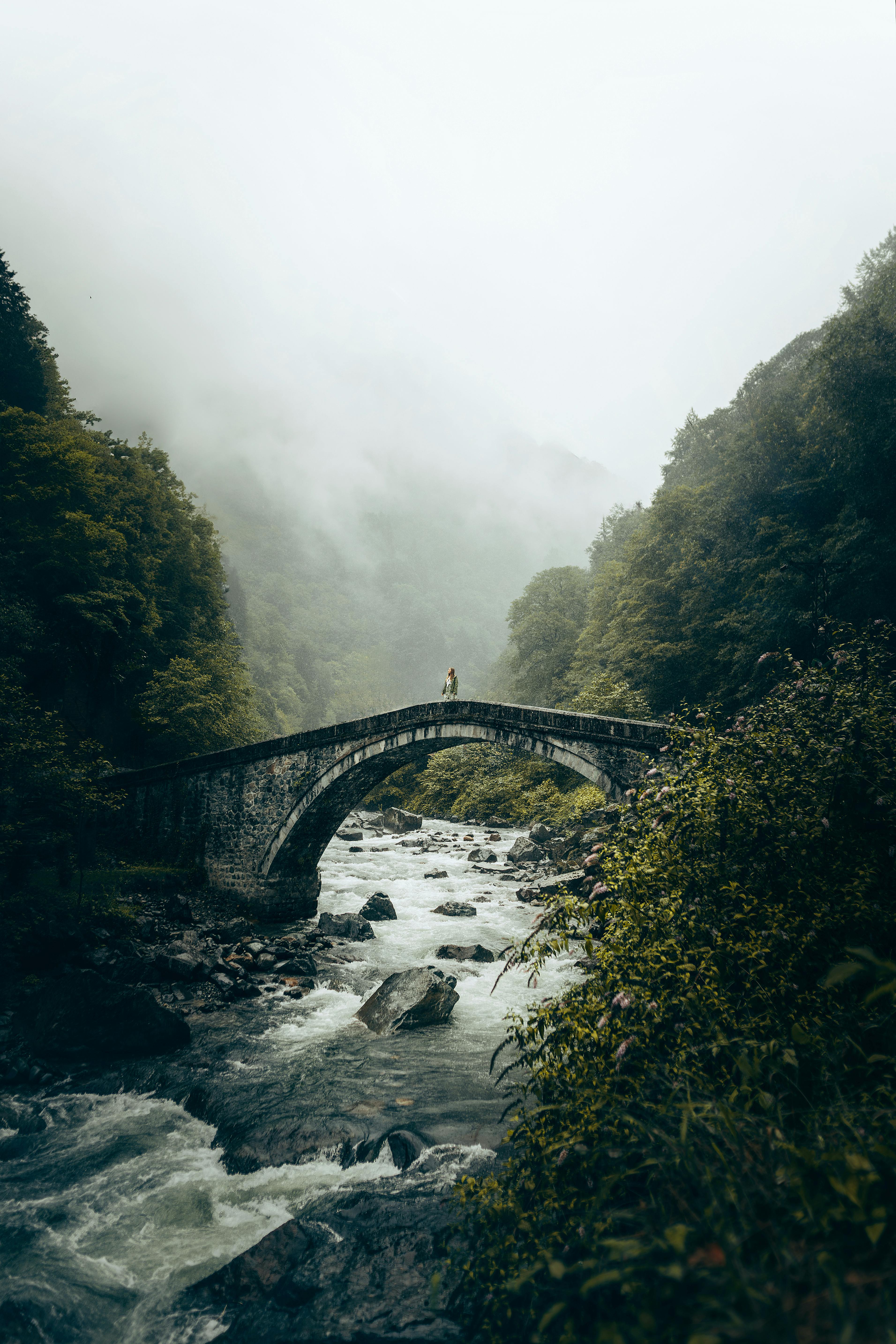 Camlihemsin Ham Bridge over Firtina River · Free Stock Photo