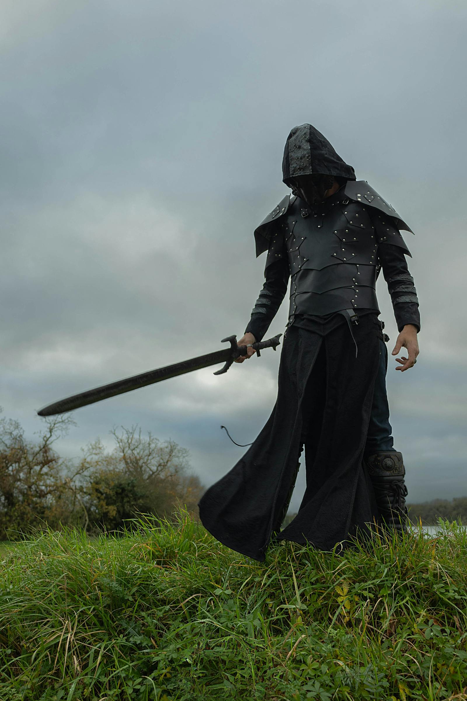 Hooded Man With Sword Photos, Download The BEST Free Hooded Man With ...