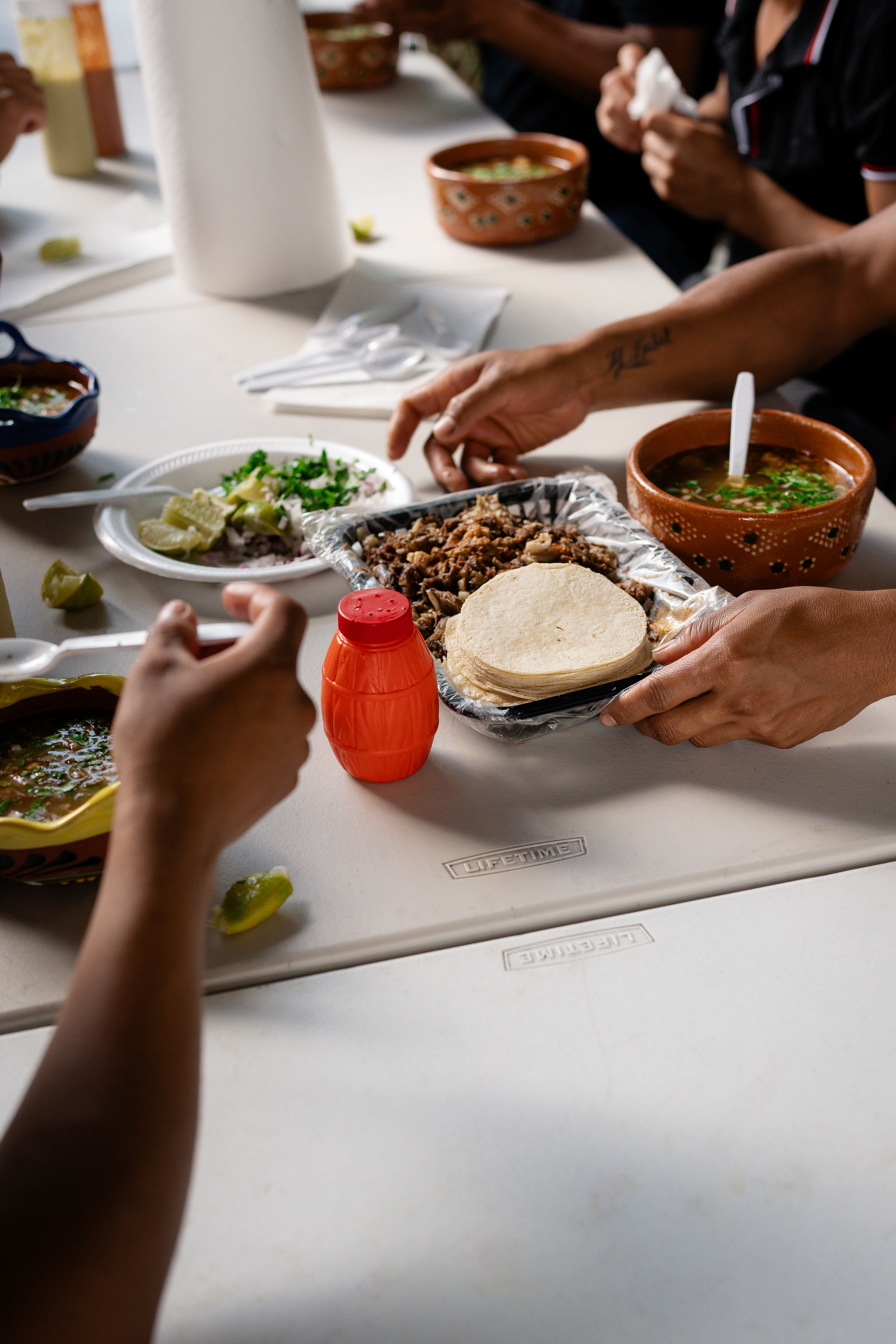 Food Served on a Table · Free Stock Photo