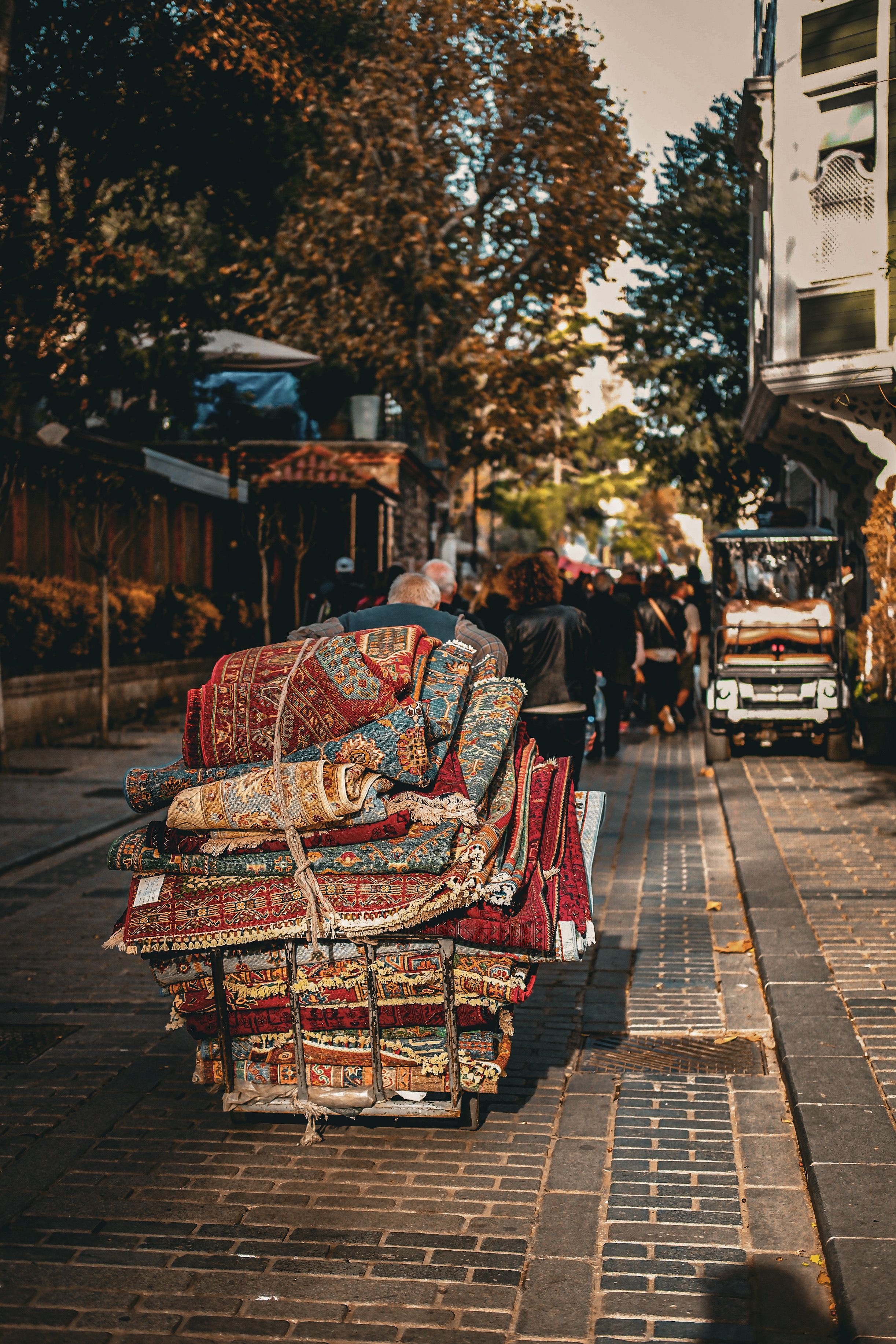 Carpets on Street in City · Free Stock Photo