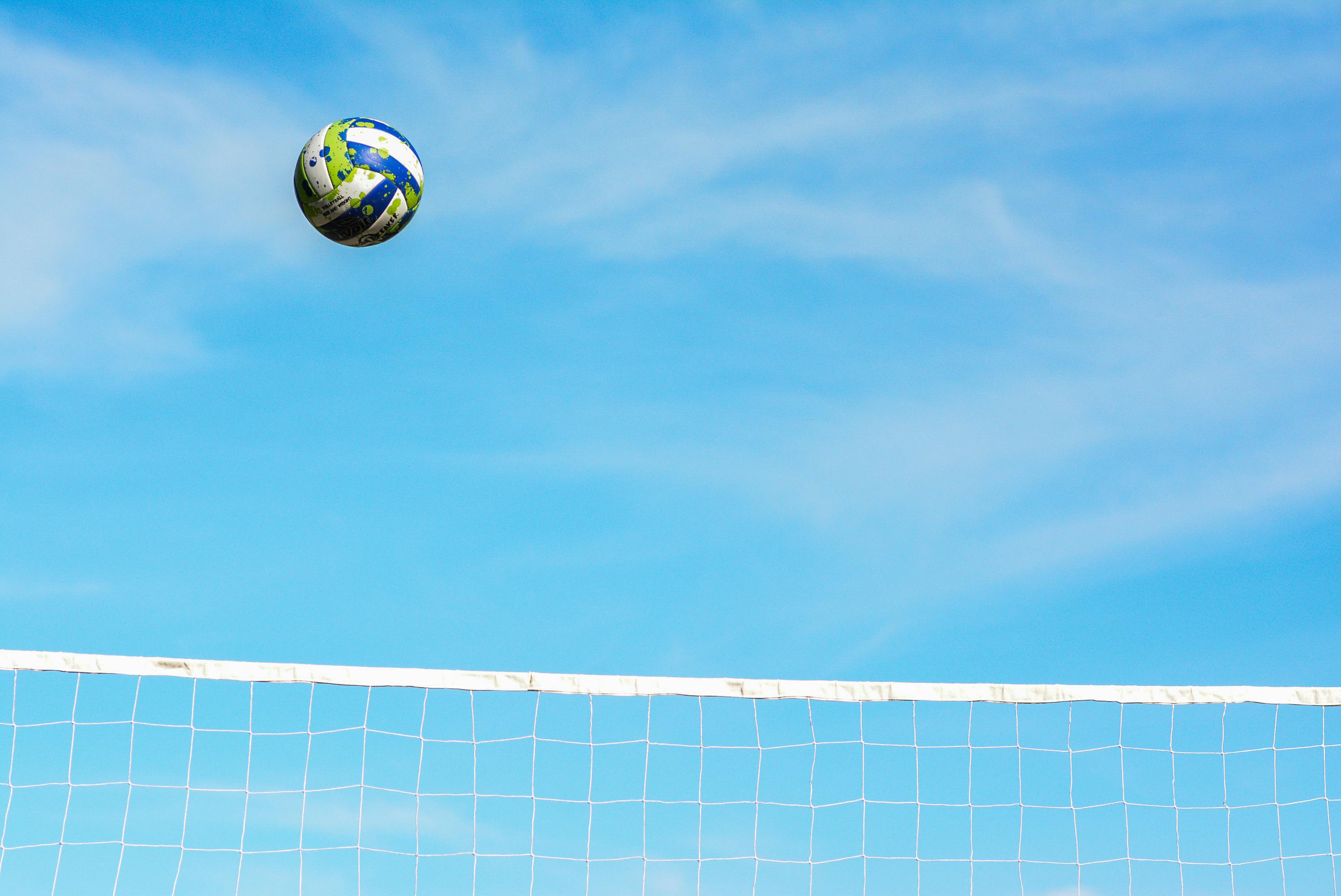 Flying Volleyball Ball · Free Stock Photo