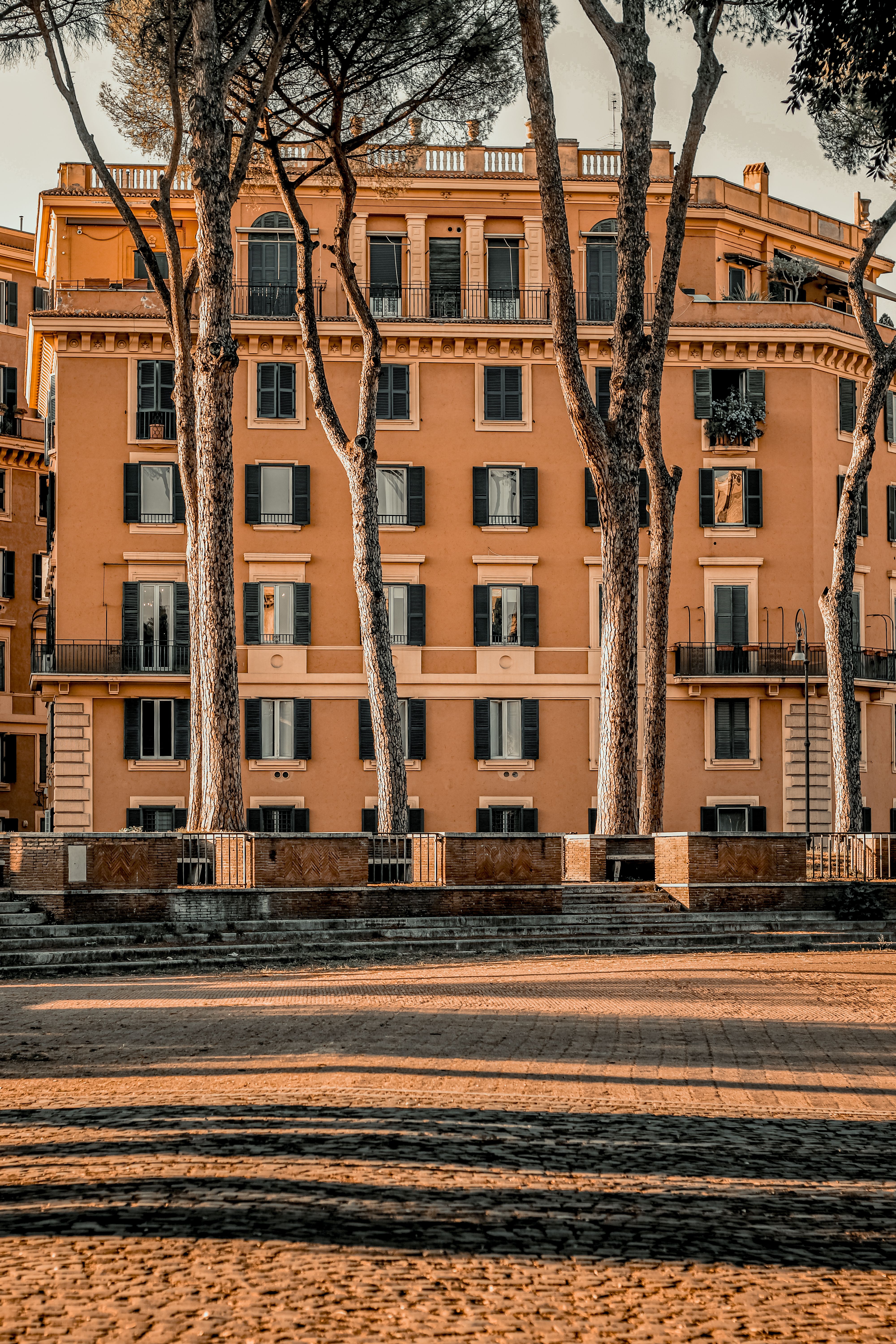 Urban Residential Building Seen between Trees · Free Stock Photo