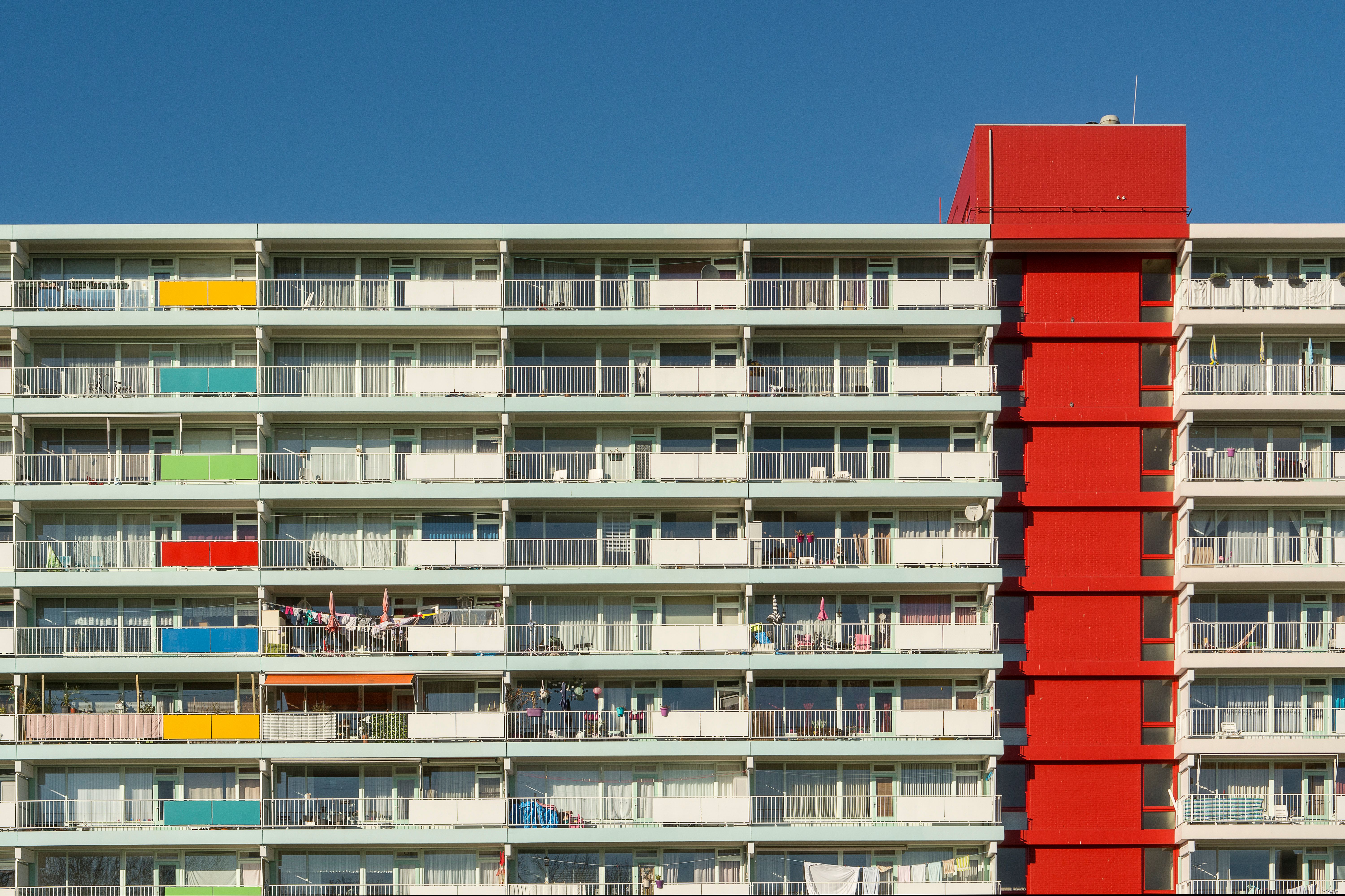Large Apartment Building in Groningen, Netherlands · Free Stock Photo