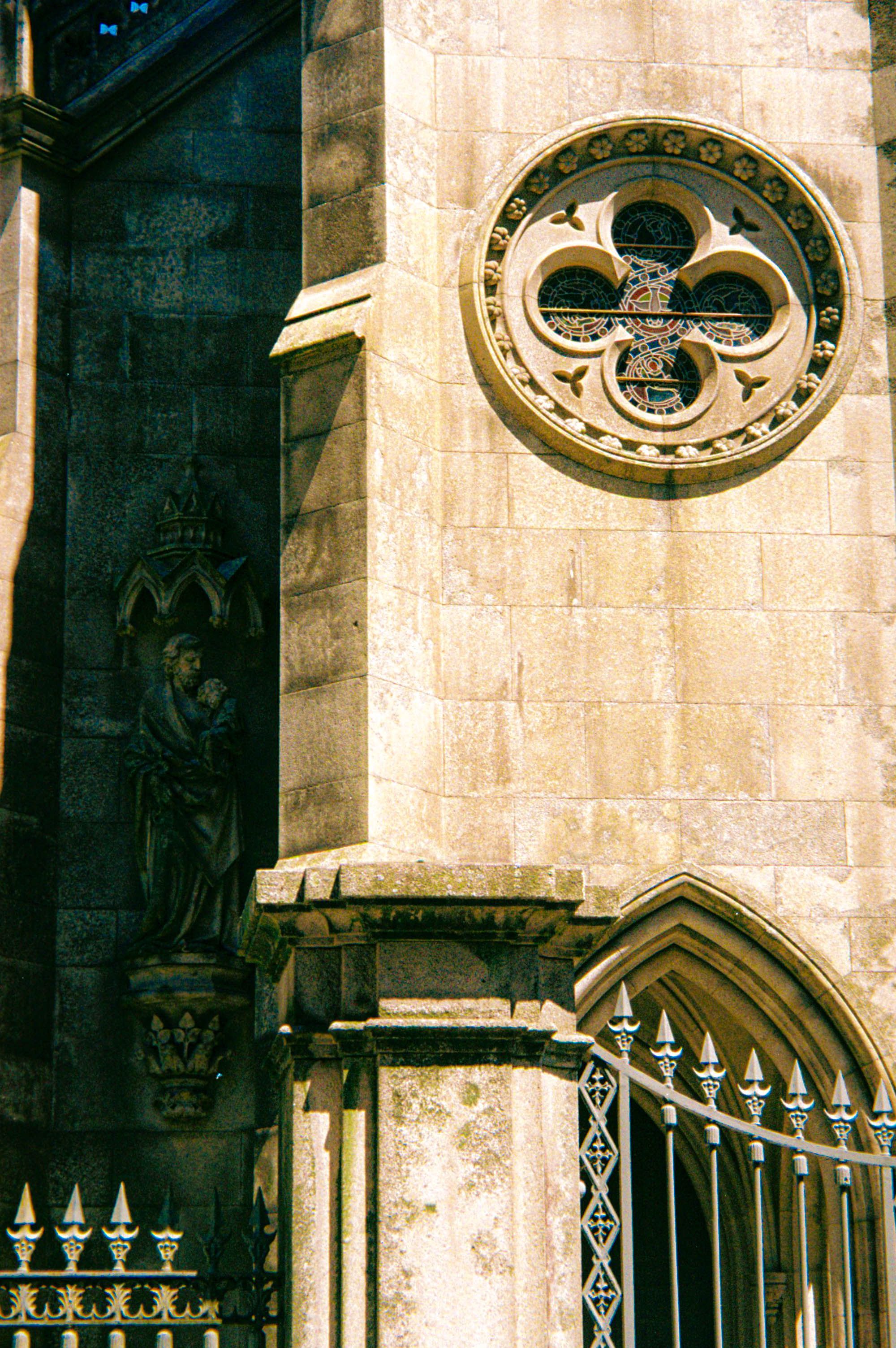 Ornamented Wall of Church · Free Stock Photo