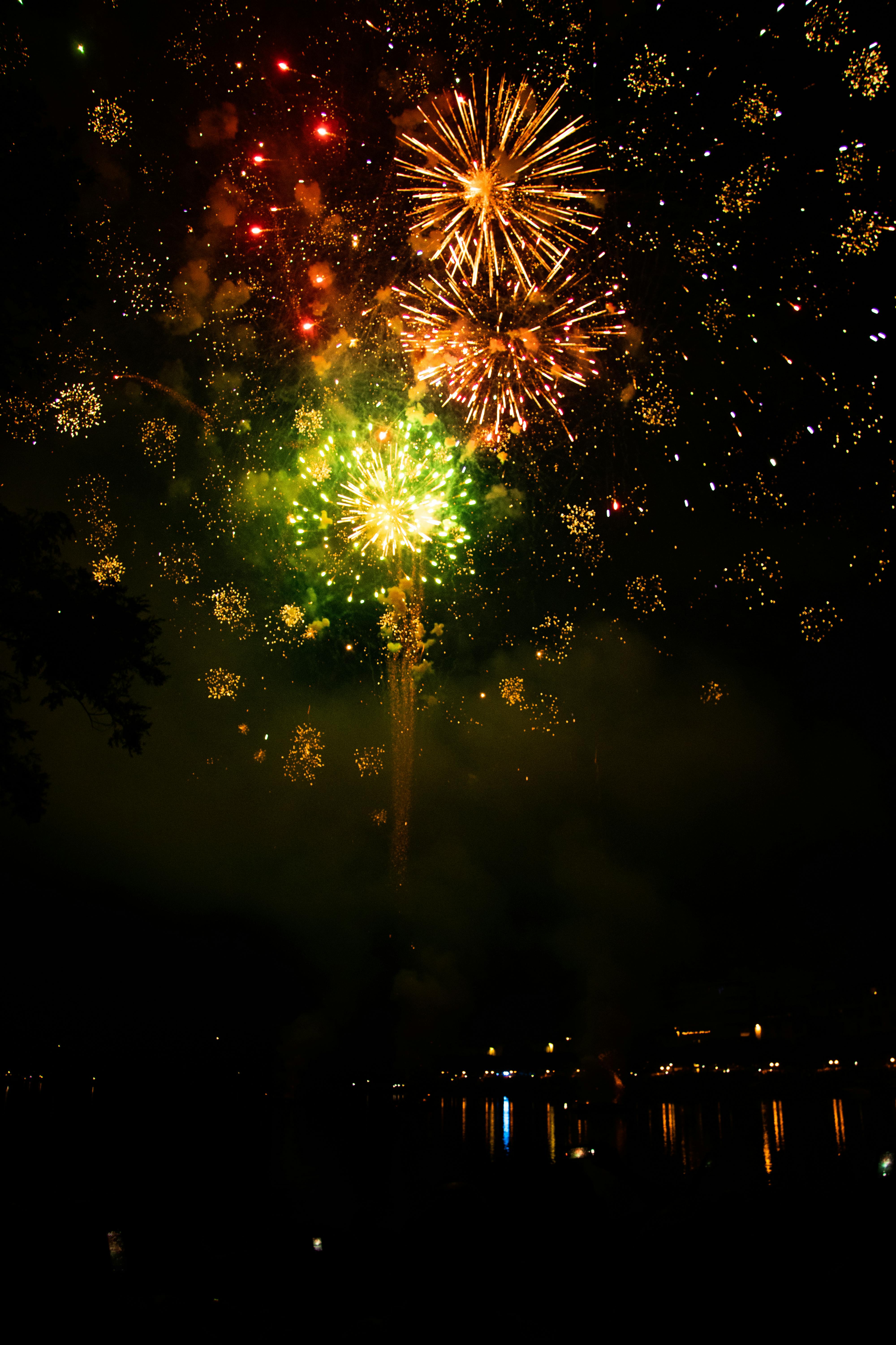 Fireworks Display during Nighttime · Free Stock Photo