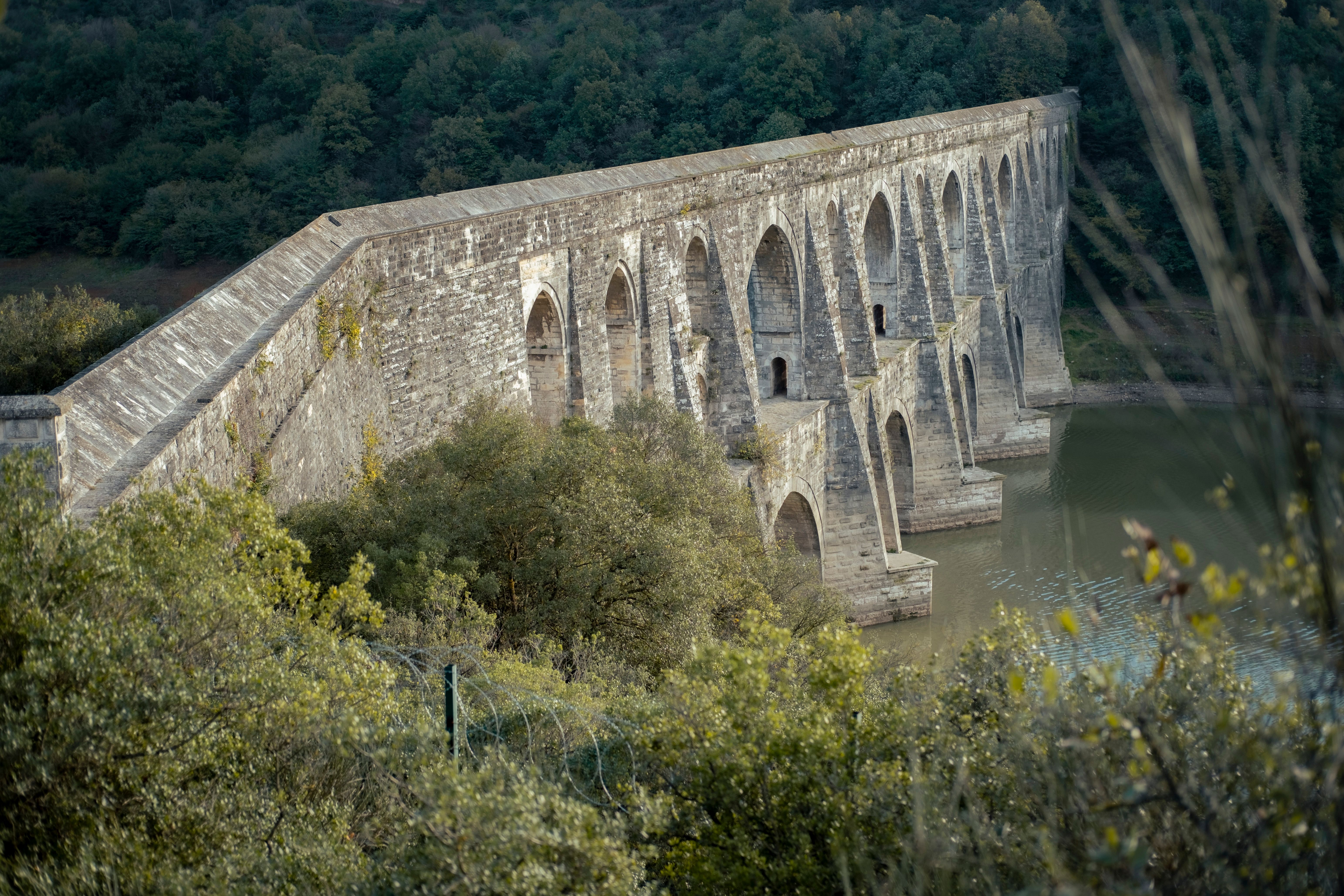 Stone Aqueduct on Alibey Stream in Turkey · Free Stock Photo