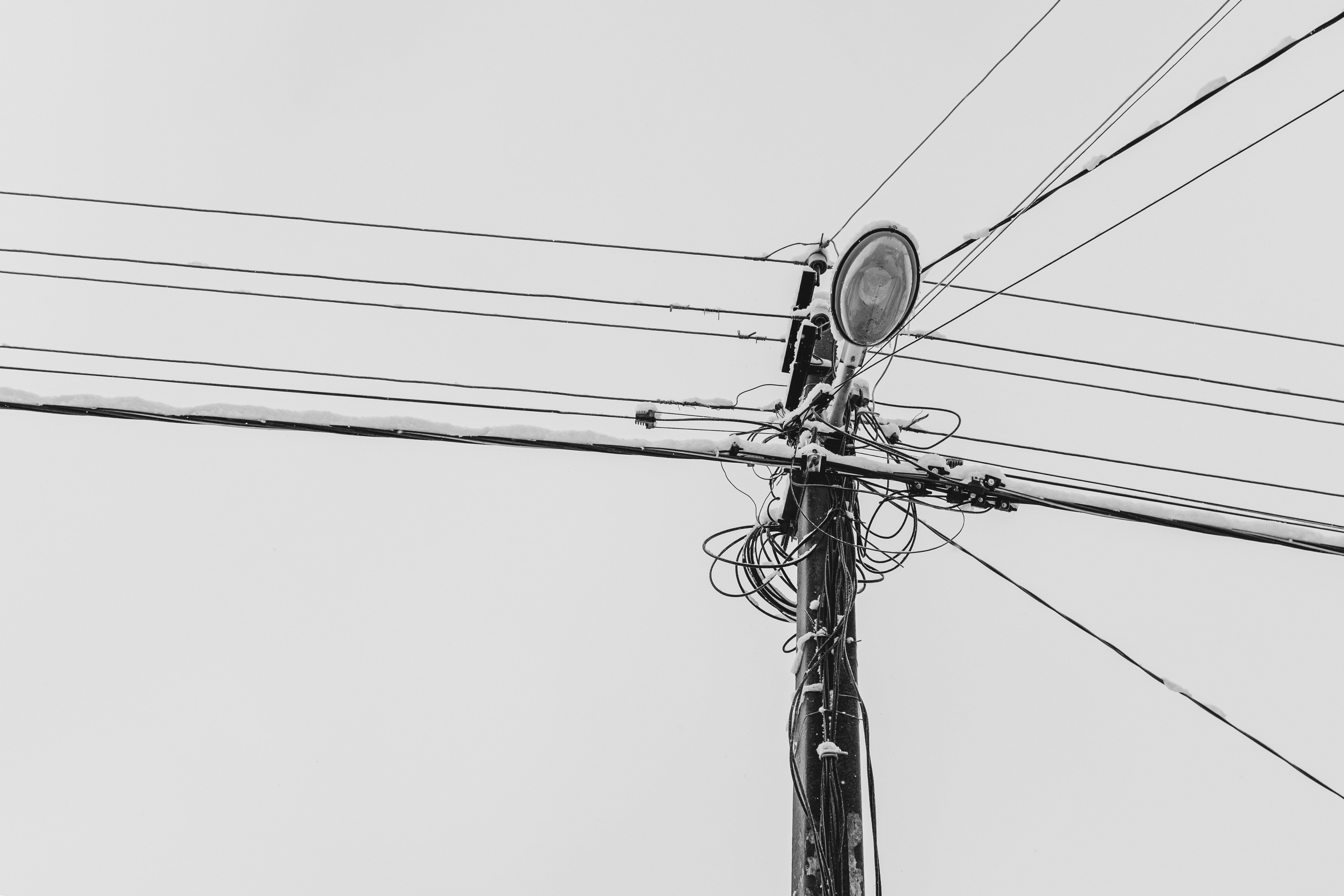 Electric Posts on Dry Field · Free Stock Photo