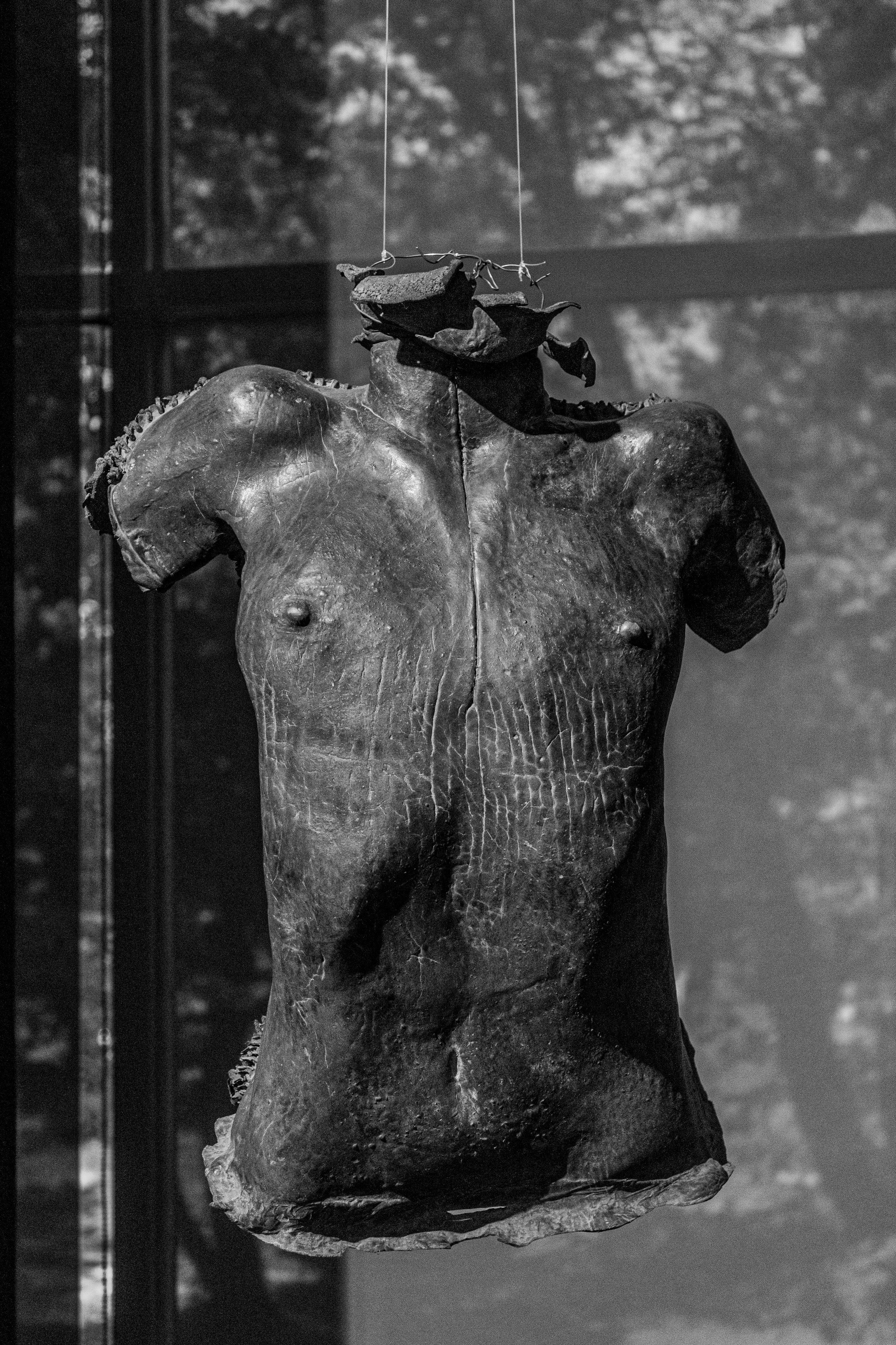 Hanging Sculpture of Torso · Free Stock Photo