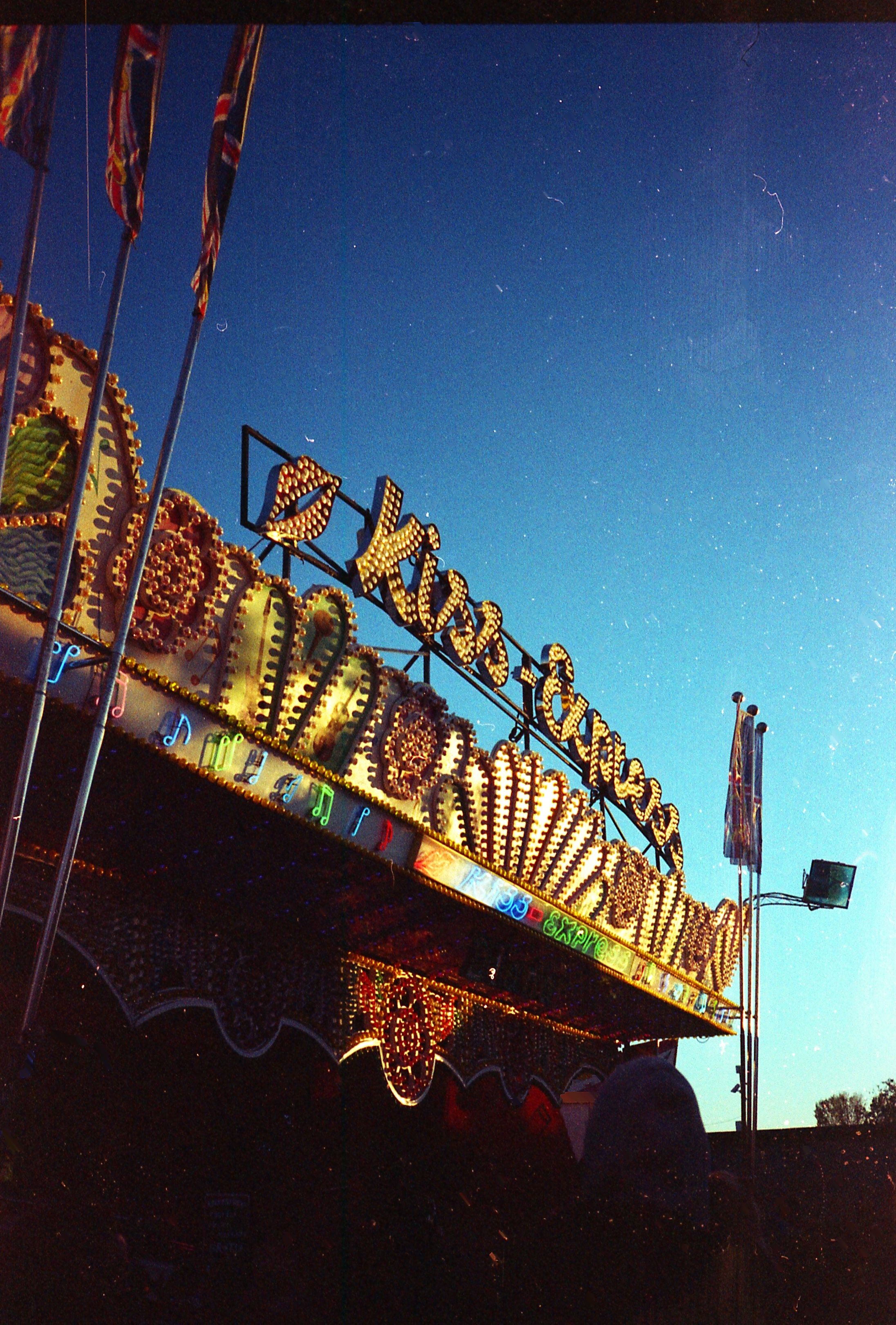Illuminated Arcade in Funfair · Free Stock Photo