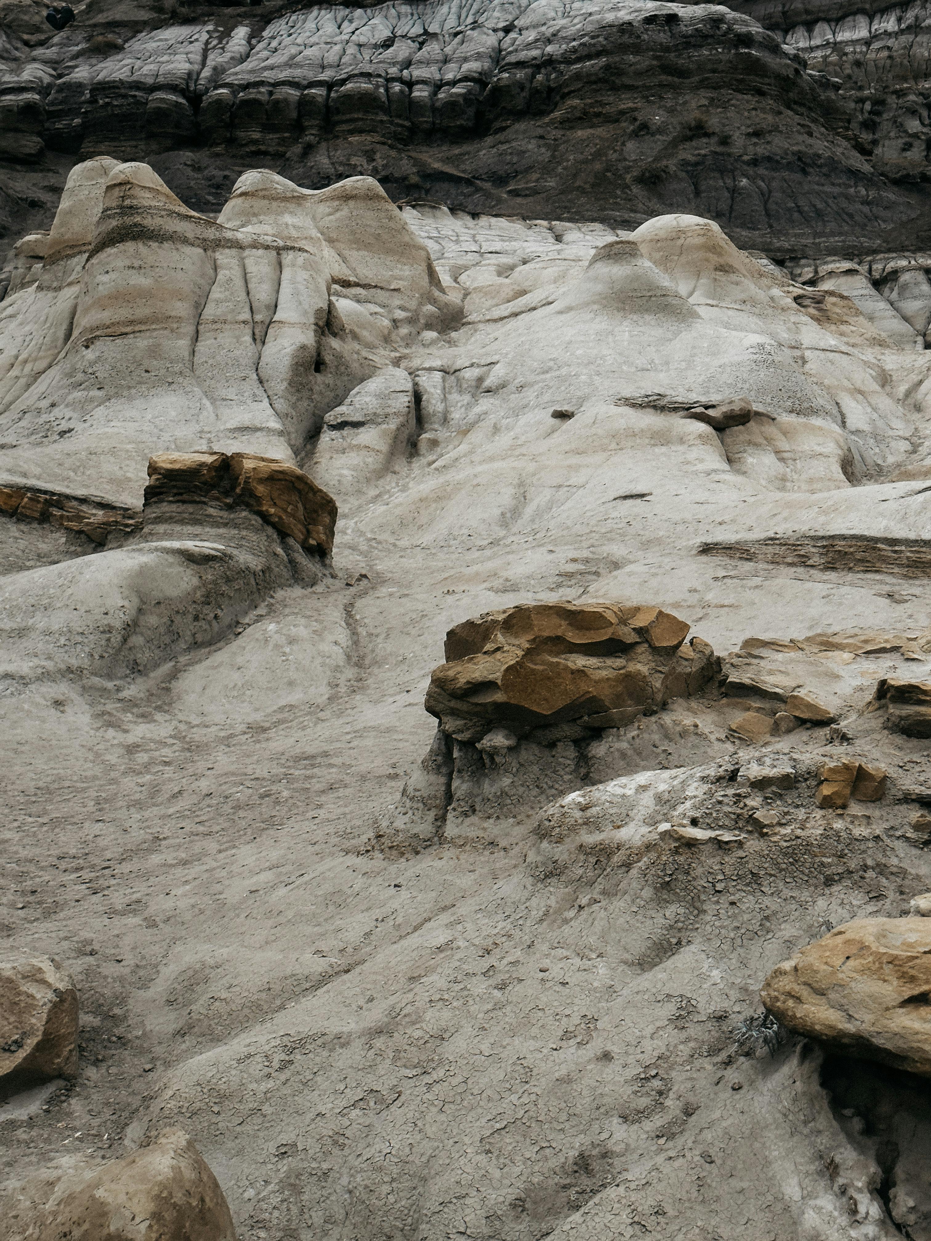 Barren Rocks Scenery · Free Stock Photo