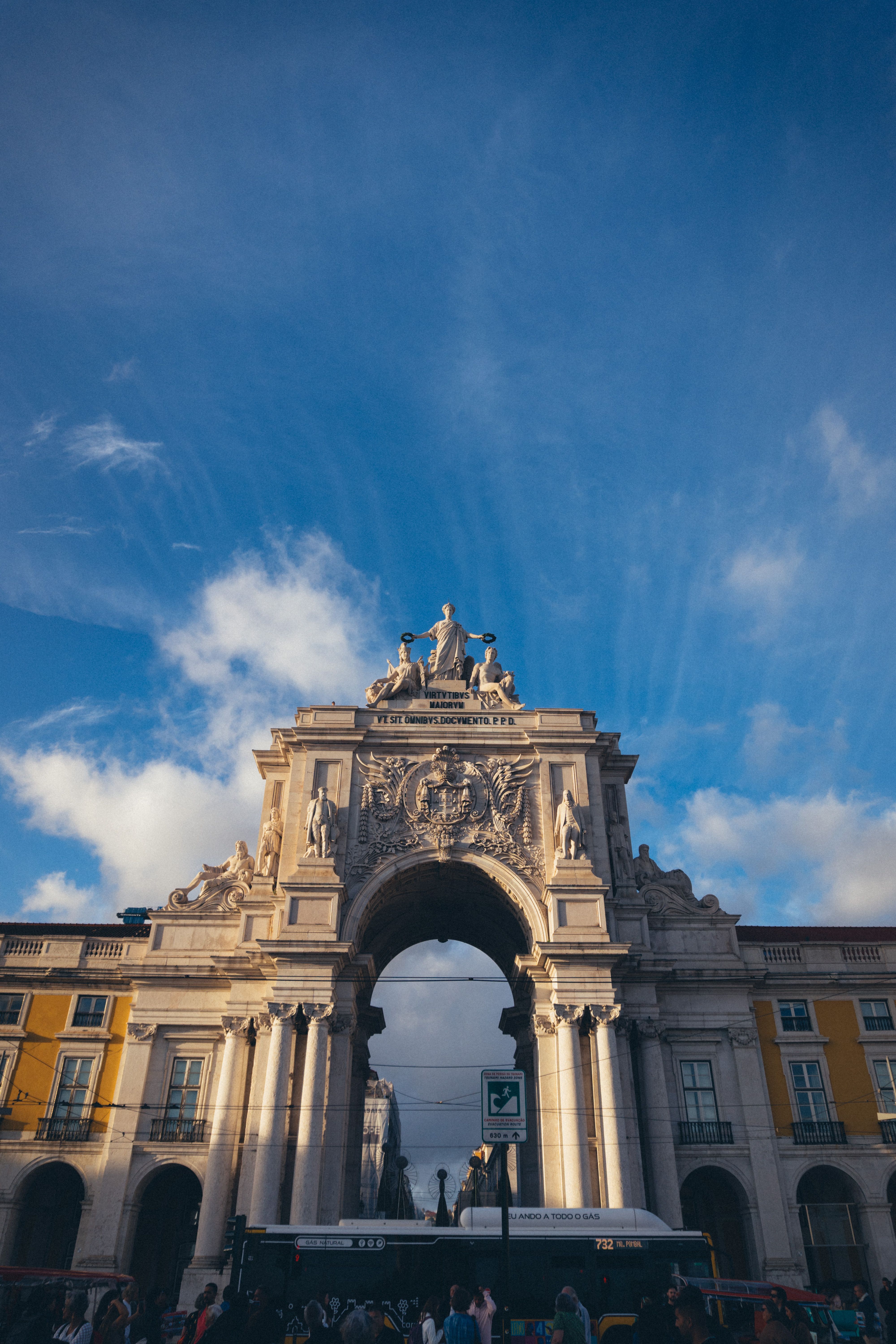 Foto de stock gratuita sobre arco de la rua augusta, arco triunfal ...
