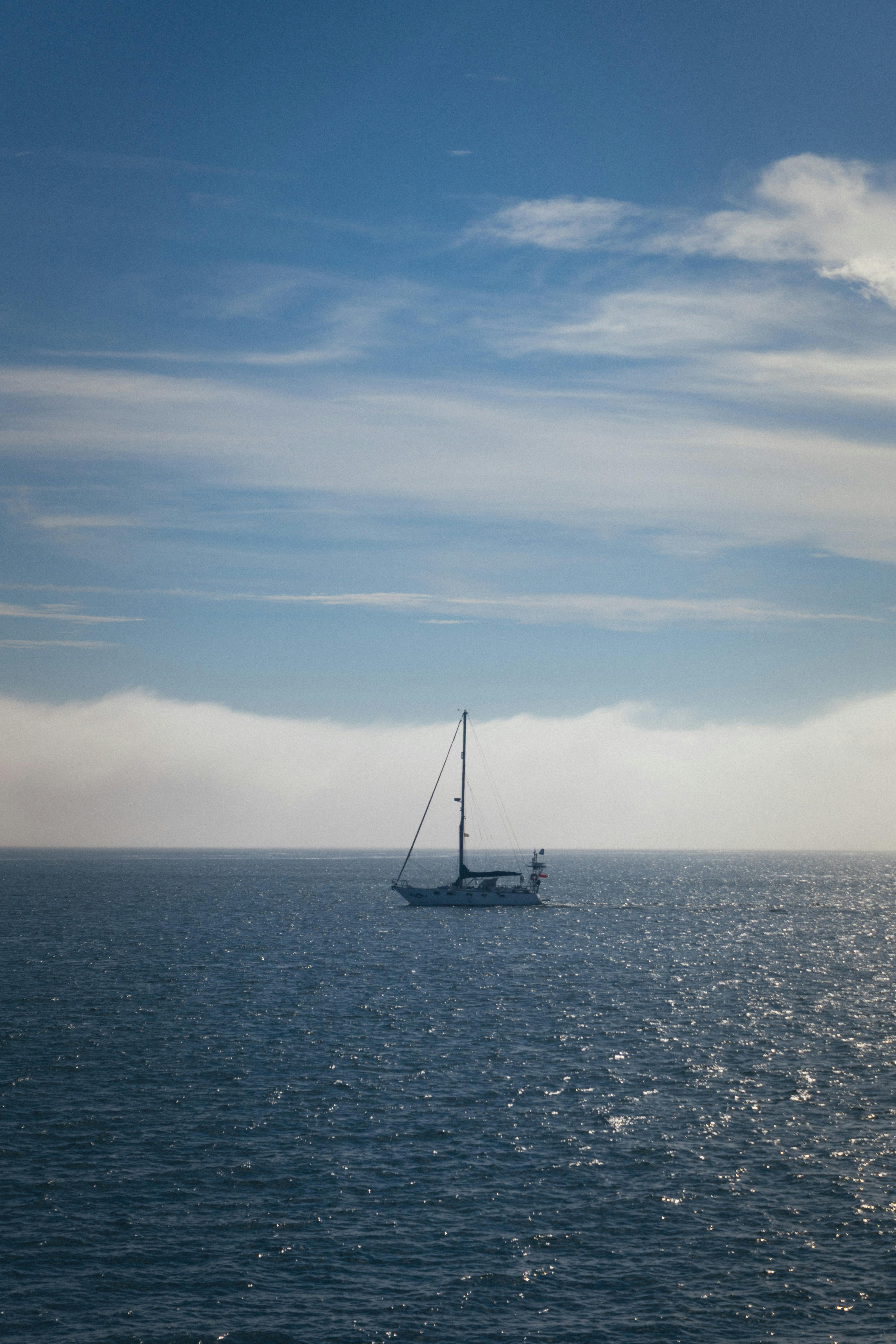 Sailboat at Sea · Free Stock Photo