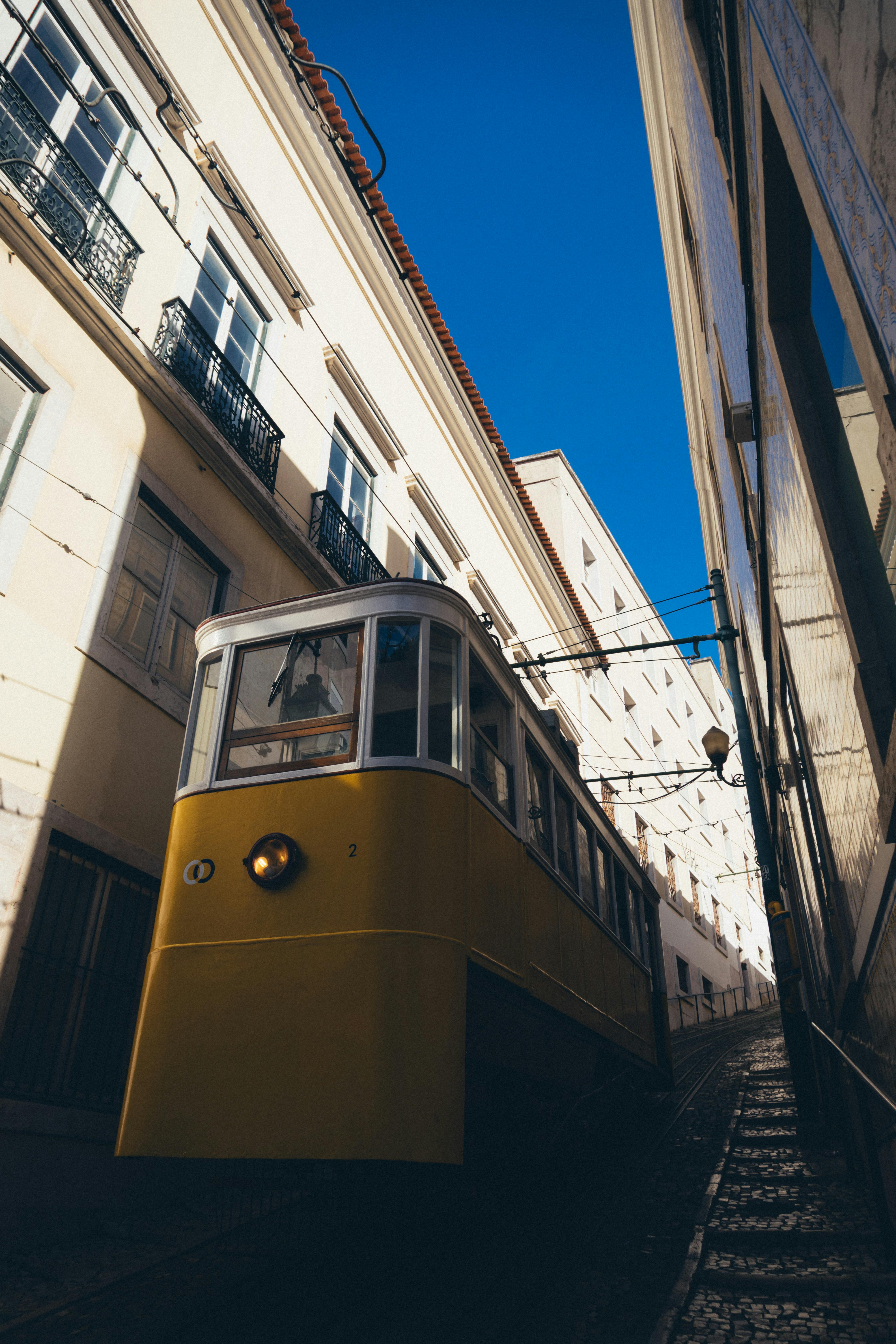 PeOple Walking Between Buildings · Free Stock Photo