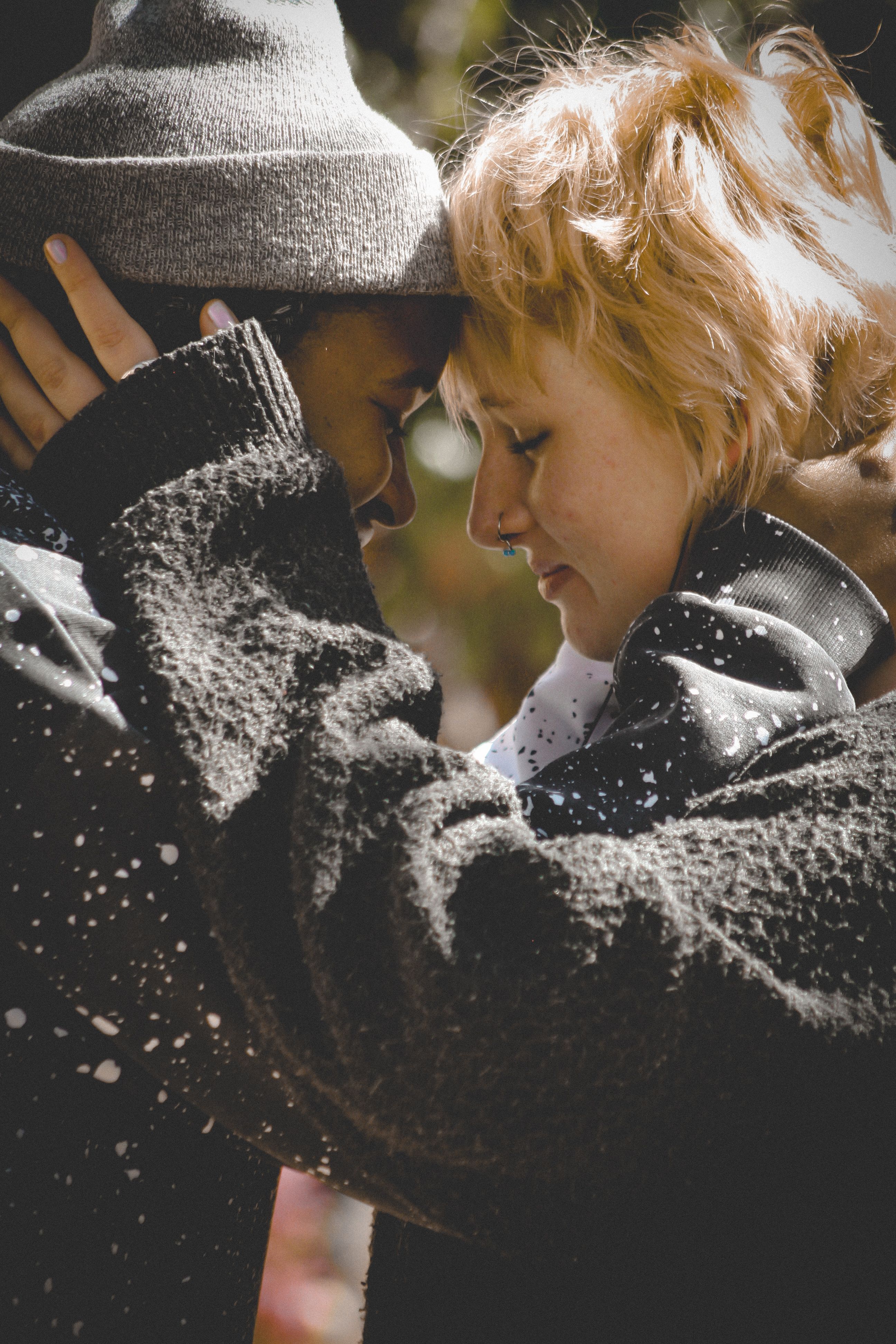 Affectionate Romantic Couple · Free Stock Photo