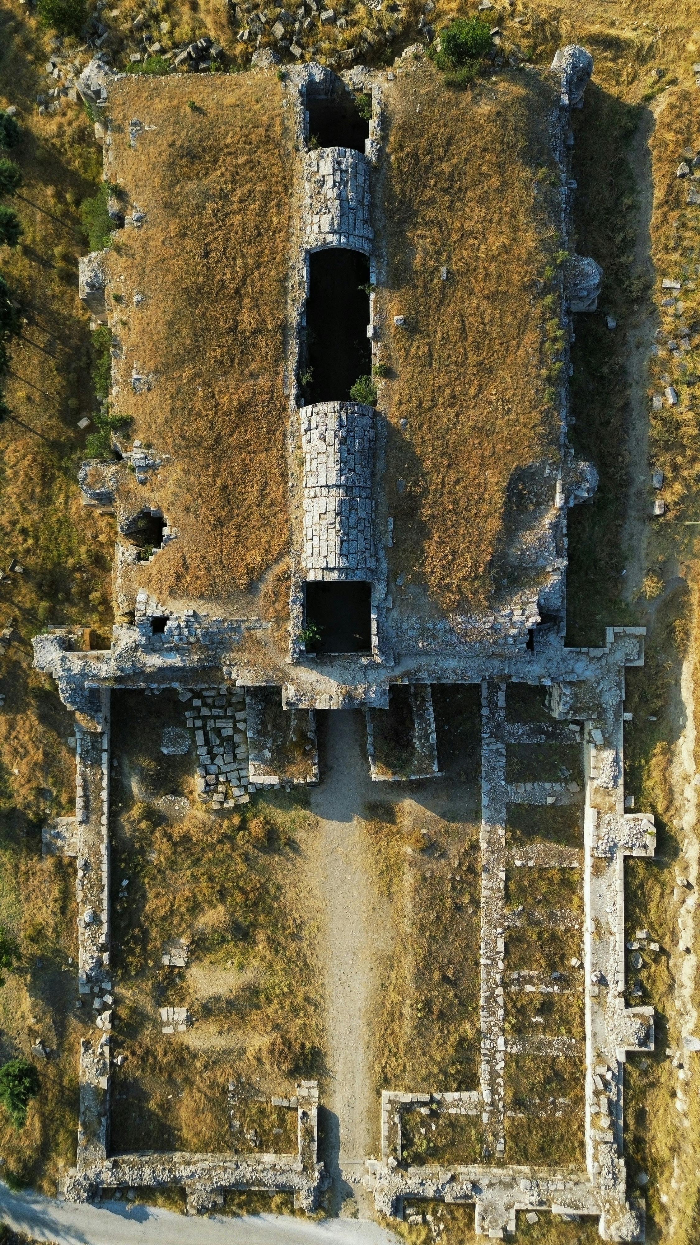 Top View of Ancient Ruins · Free Stock Photo