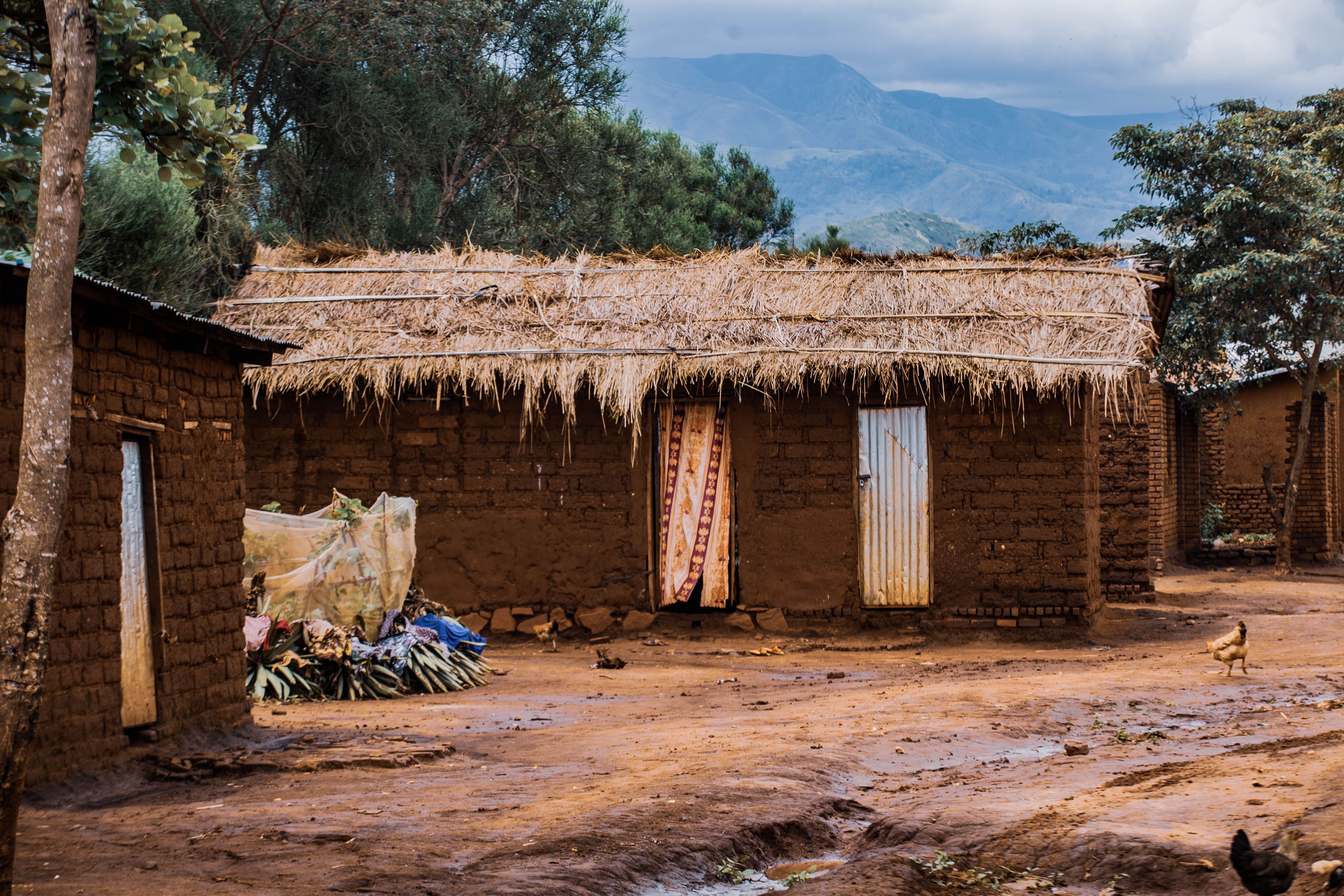 Foto de stock gratuita sobre adobe, barro, bungalow, cabaña, pueblo ...